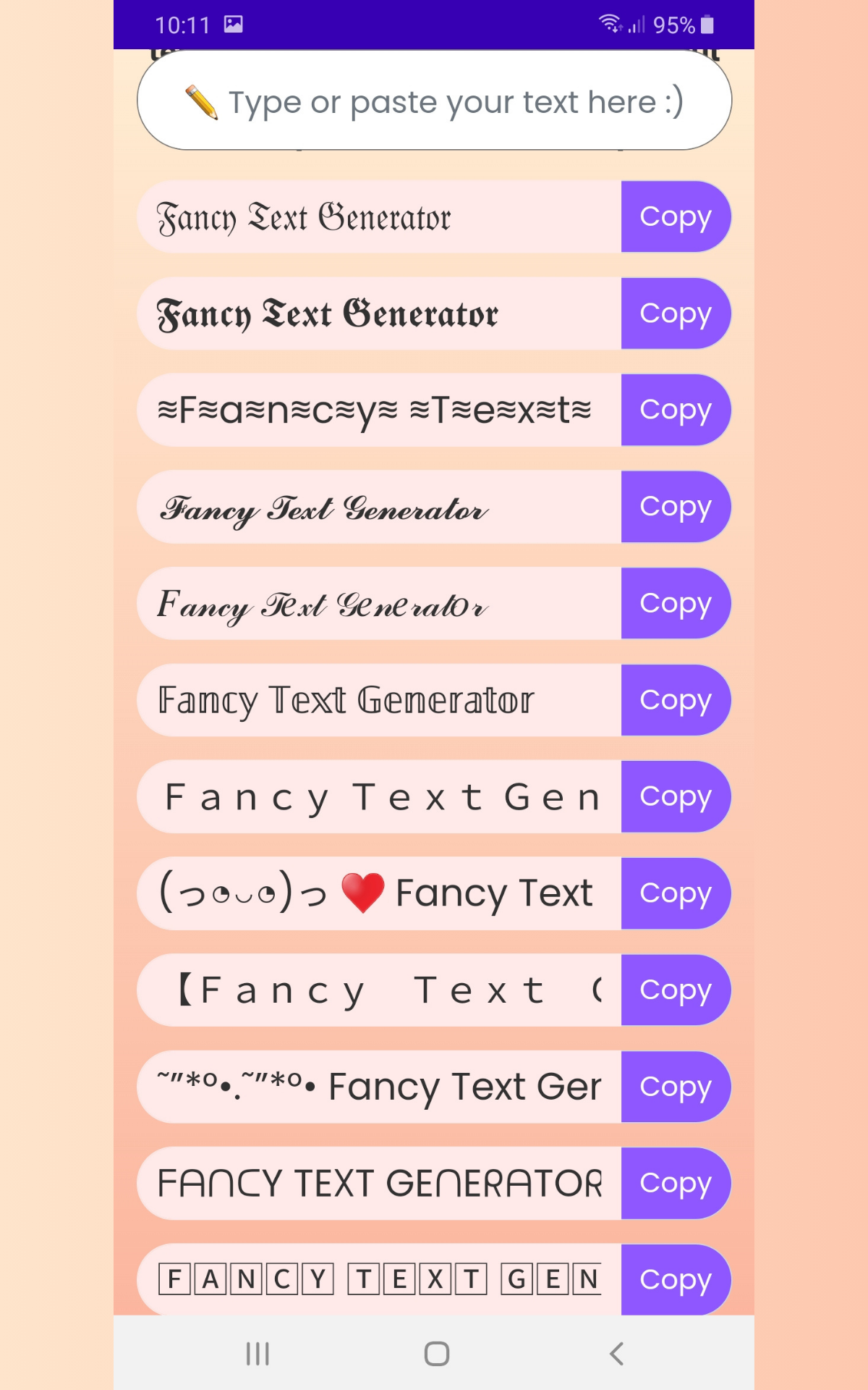 Fancy Text Generator - App on Amazon Appstore