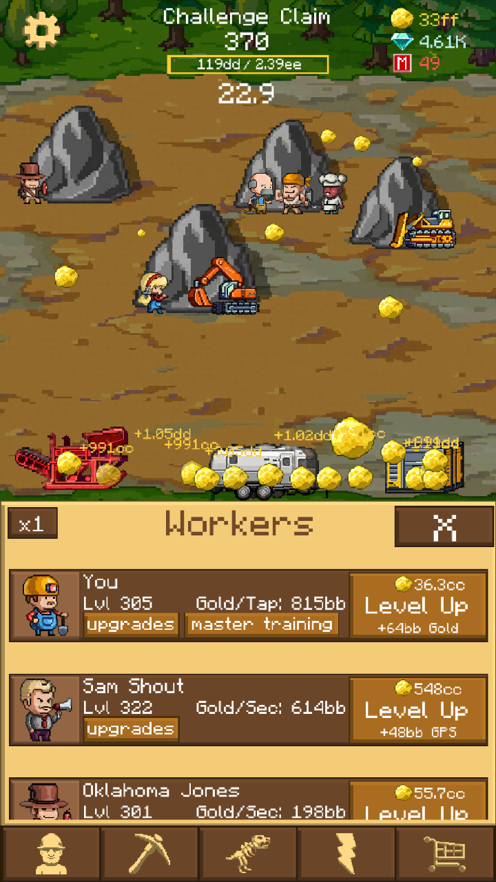 Goldcraft - Idle Gold Mining - App on Amazon Appstore