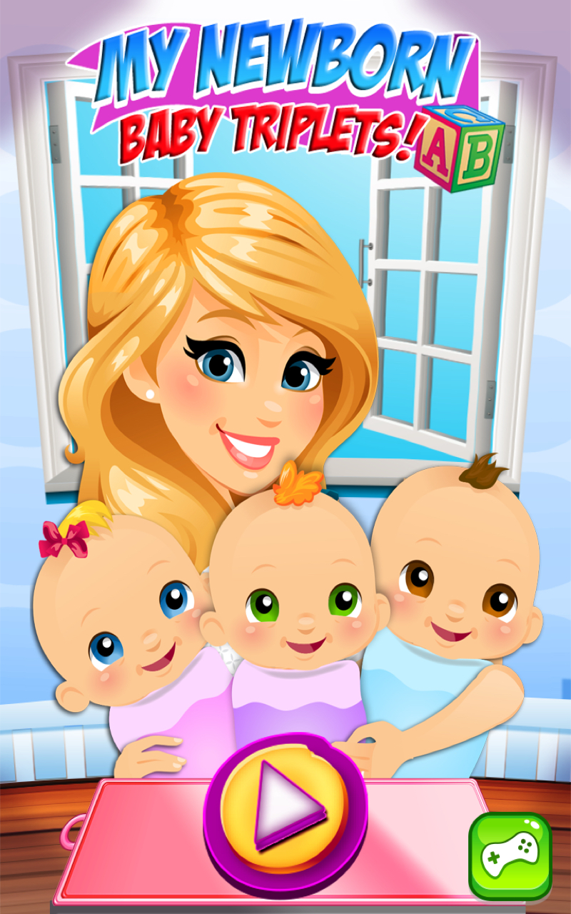 Newborn Triplets - Newborn Baby & Mommy Pregnancy Games FREE - App on ...