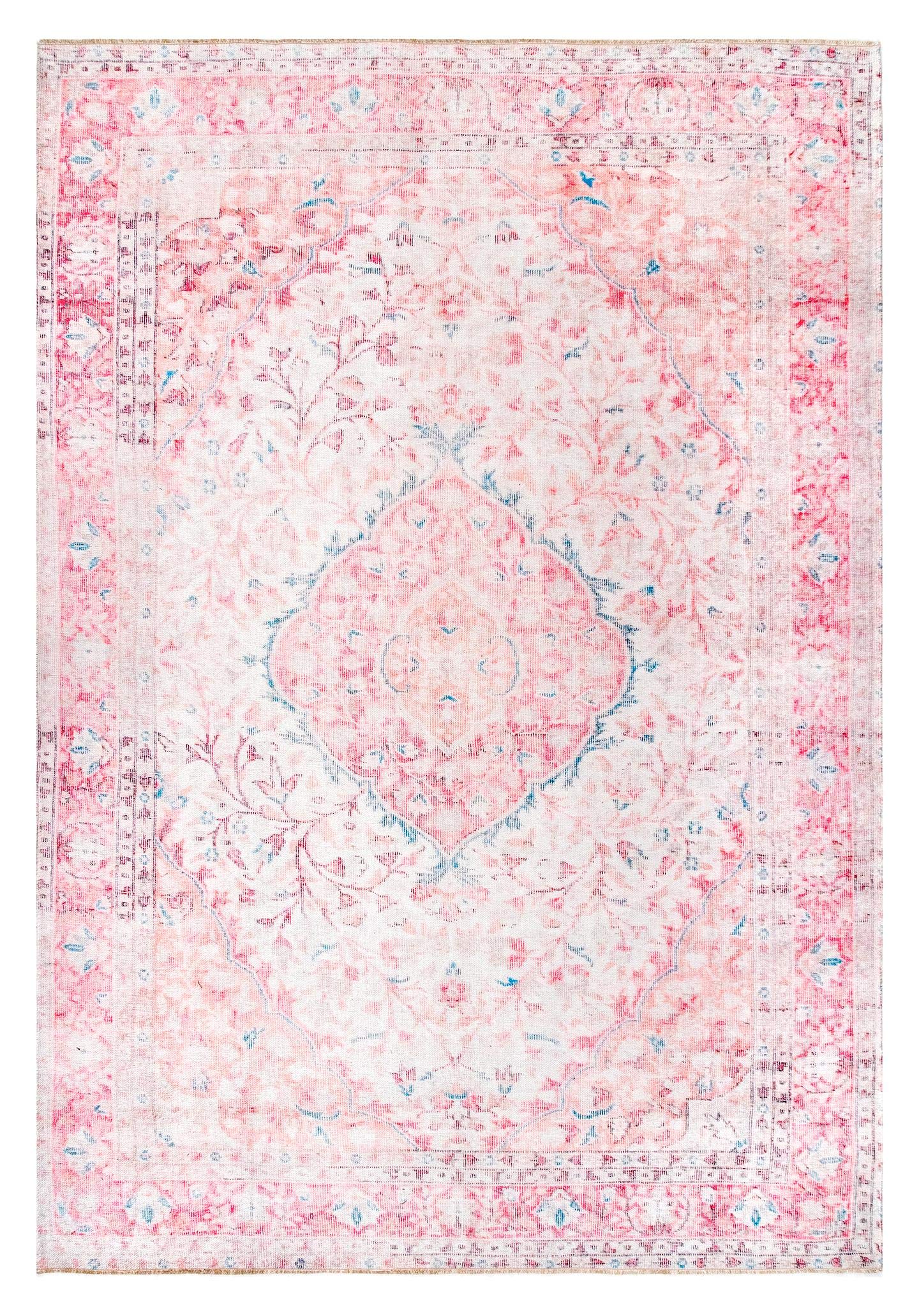 nuLOOM Konya Vintage Floral Medallion Flatweave Runner Rug, 2' 8" x 8 ...