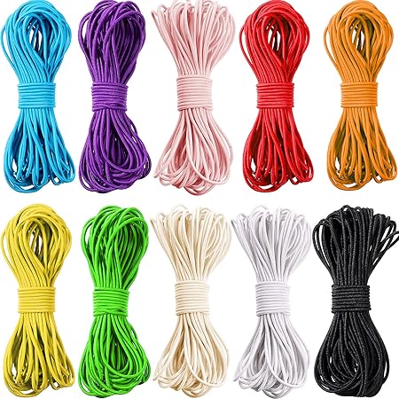 131 Yards Multicolor Beading Elastic Cord 1mm for Jewelry Making ...