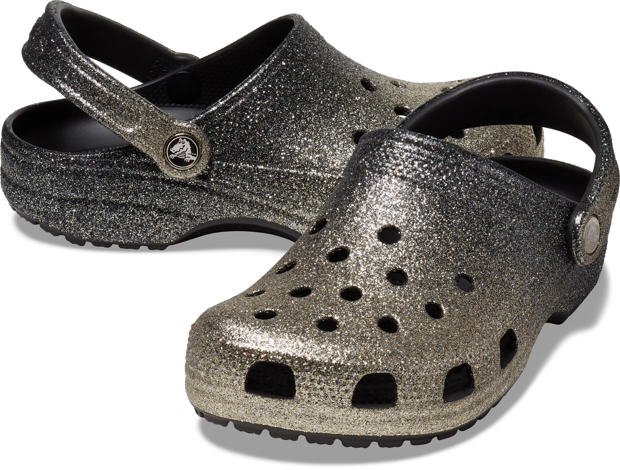 Snapklik.com : Crocs Unisex-Adult Classic Sparkly Clog