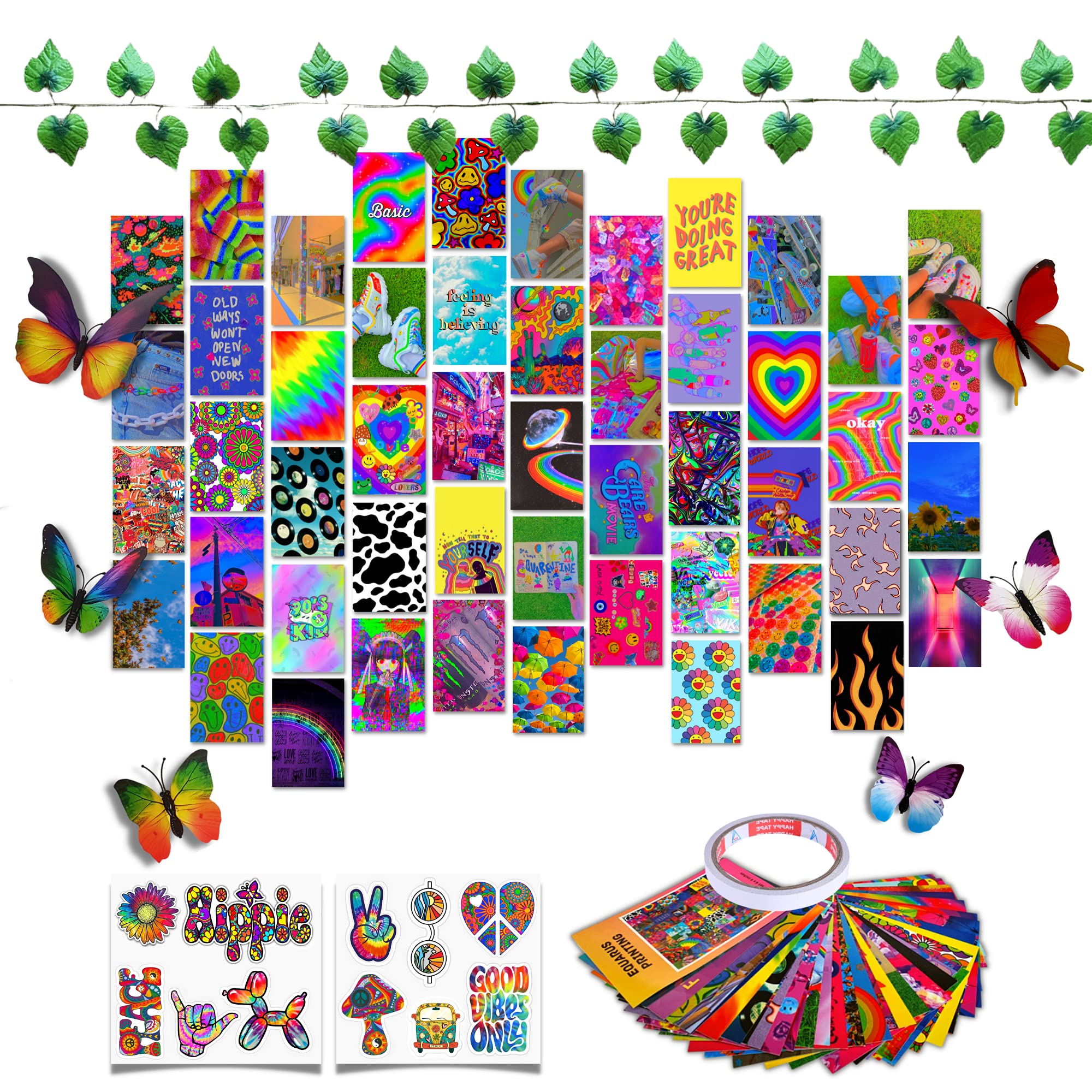 Buy Indie Decor Wall Collage Kit Aesthetic Pictures Indie S For