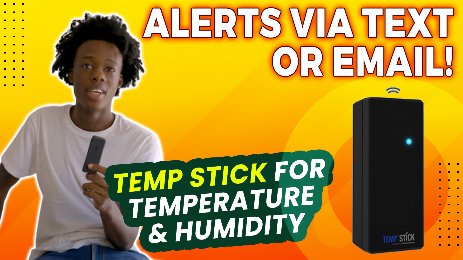 Watch Temp stick - Temperature & Humidity Sensor on Amazon Live