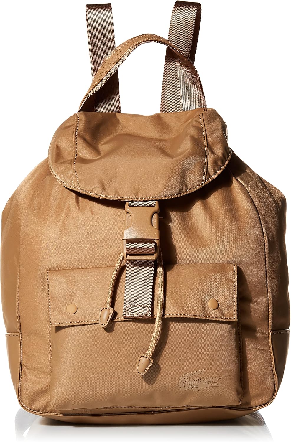 Amazon.com: Lacoste Men's Back to L Backpack, Navy Blue/Narcissus ...
