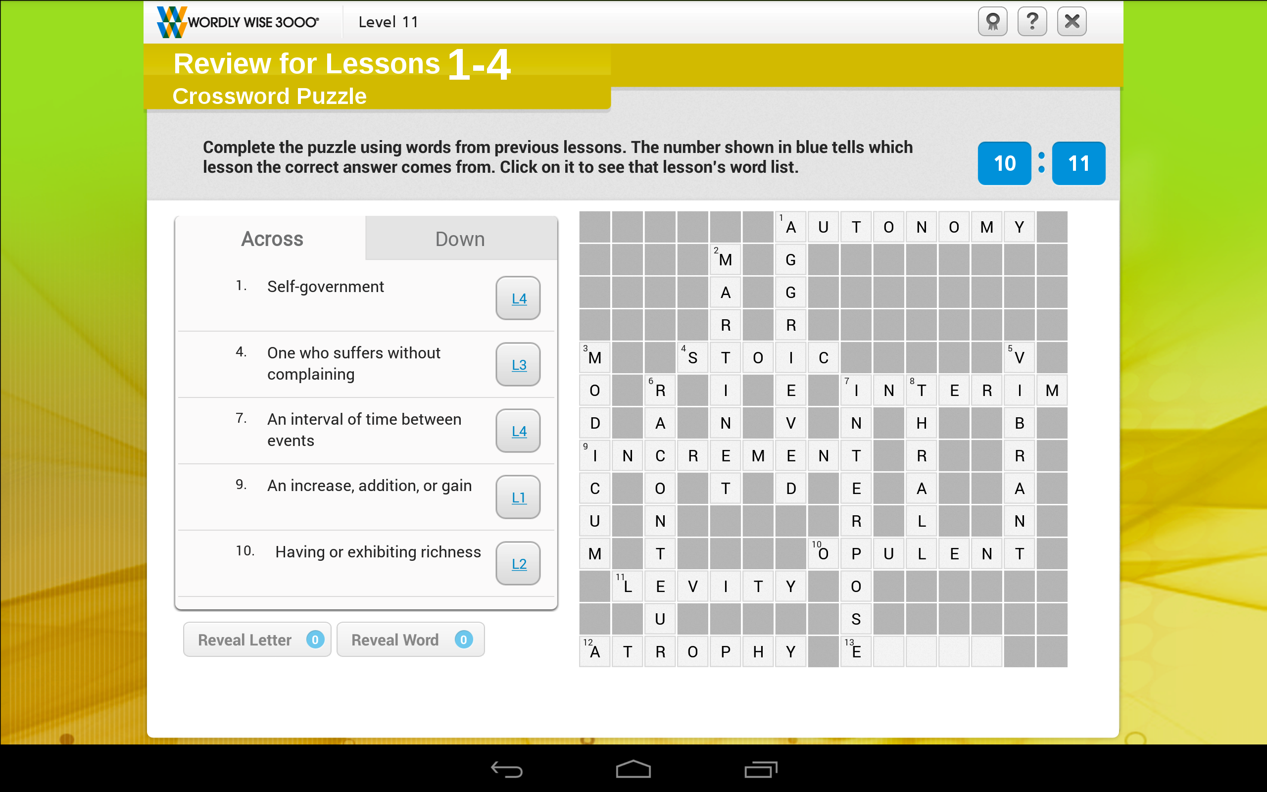 Wordly Wise 3000® Online - App on Amazon Appstore