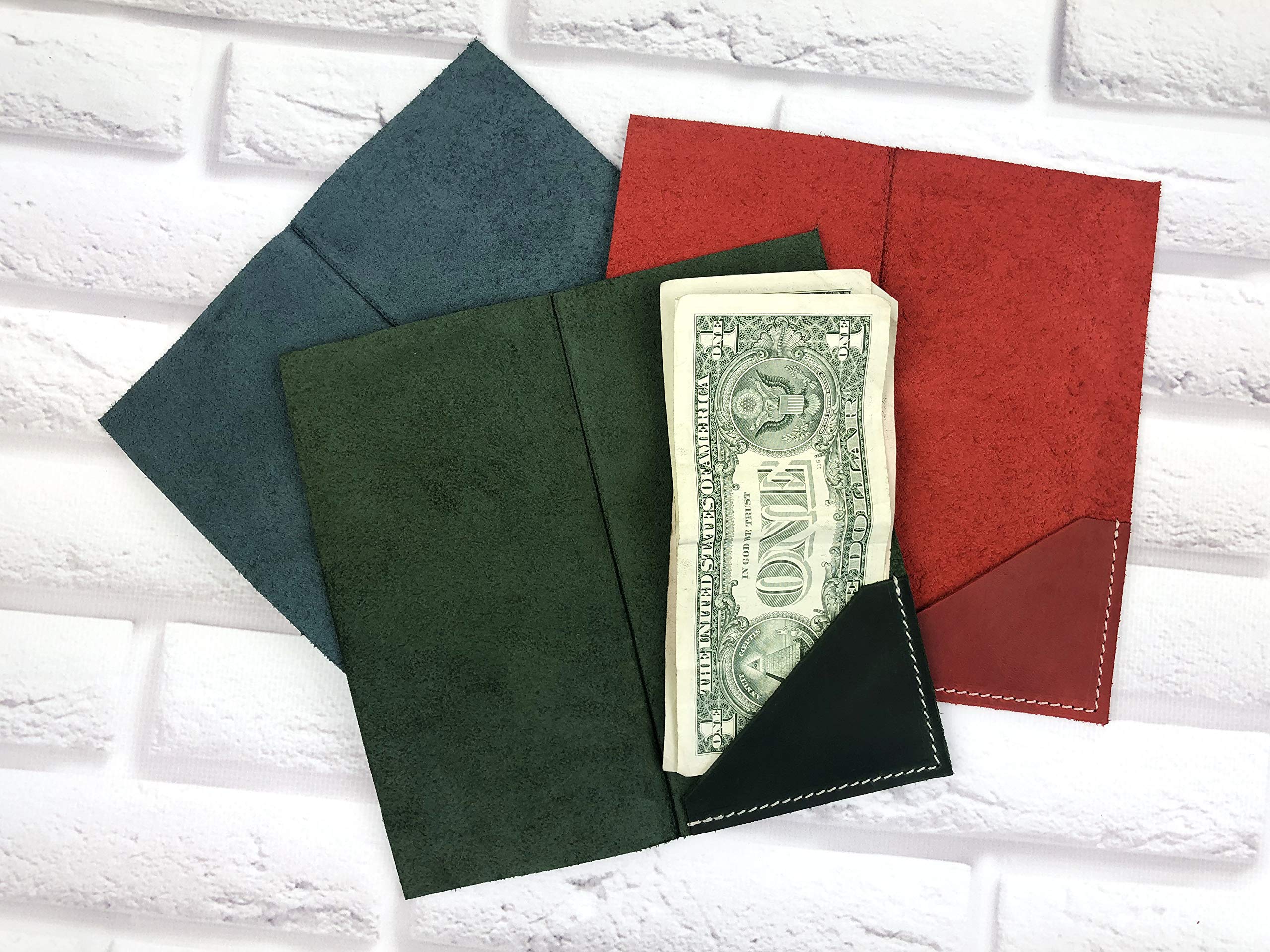 Buy Handmade Leather Check Presenter, Check Holder, Bill Holder ...