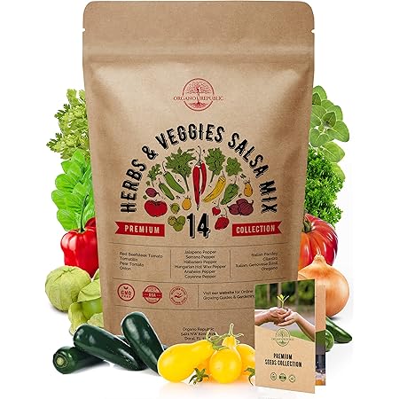 Amazon.com : 14 Sweet & Hot Peppers Seeds Variety Pack 700 Seeds Non ...