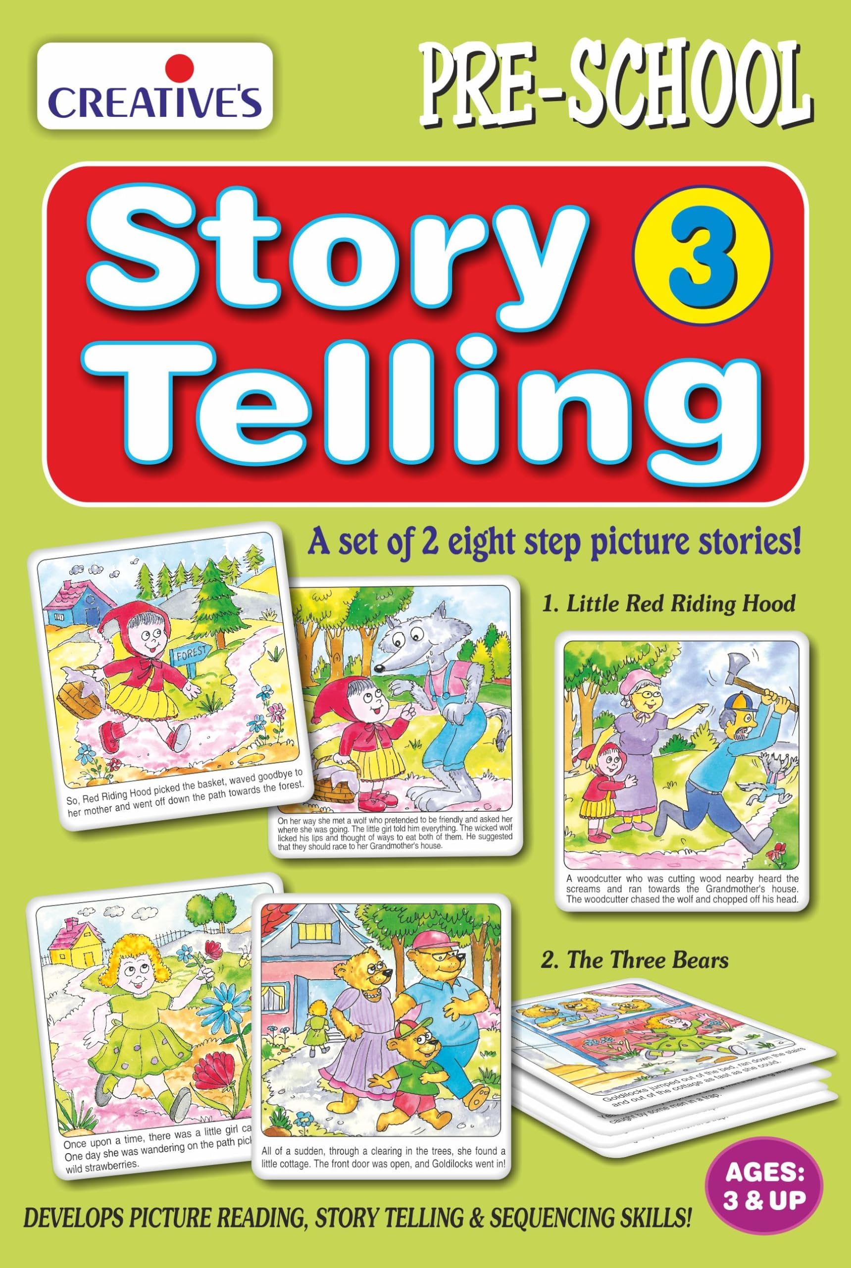 Creative's Story Telling - 3 | Story Cards | Learning & Educational ...