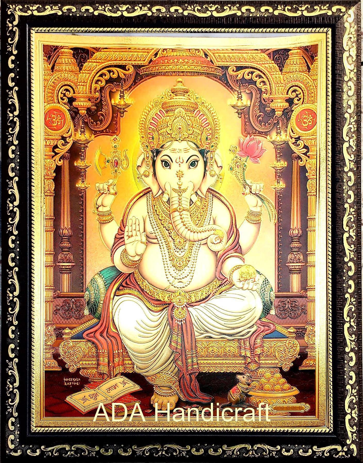 Buy ADA Handicraft Lord Goddess God Photo for Pooja/Hindu Bhagwan Devi ...