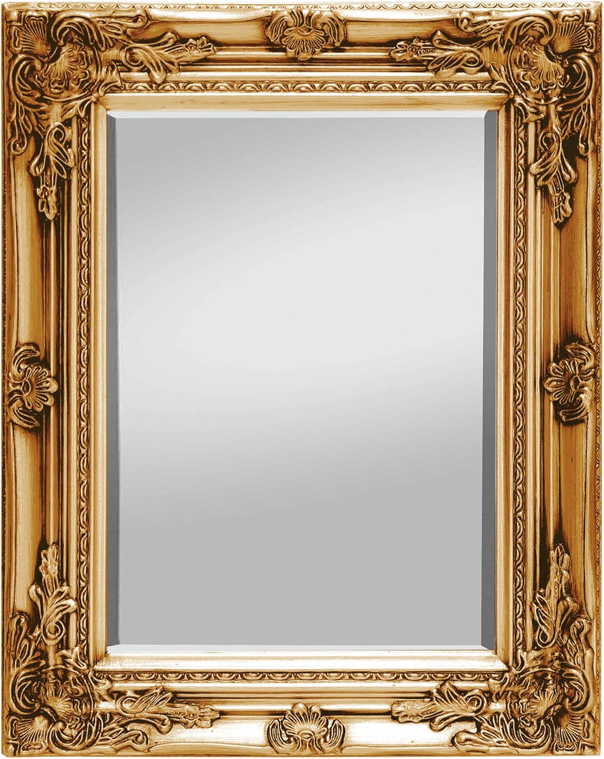 Rococo by Casa Chic - Espejo Shabby Chic Dorado - Madera Maciza - Hecho ...