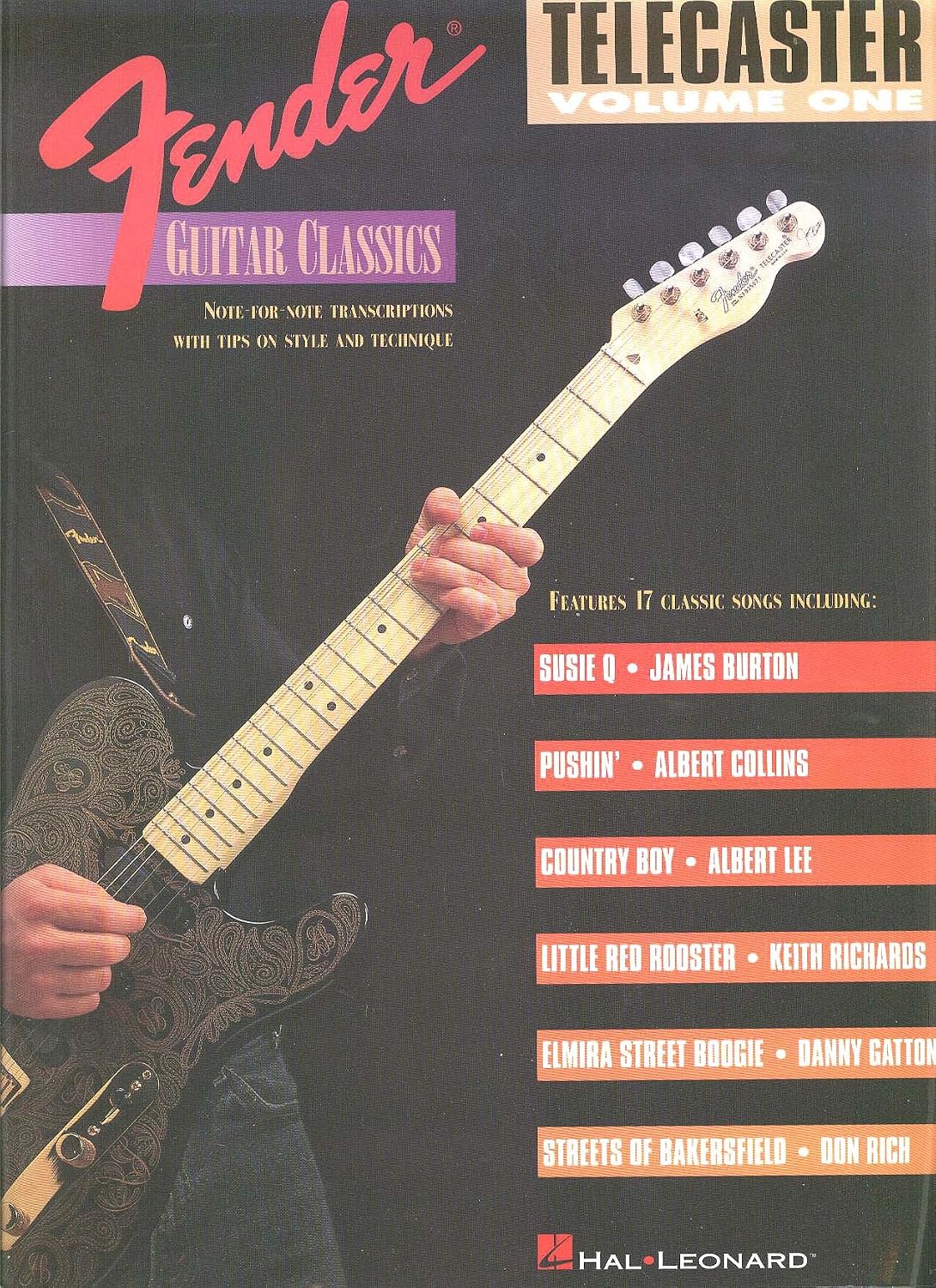 Fender Guitar Classics Vol. 1: Telecaster: 9780793531875: Books - Amazon.ca