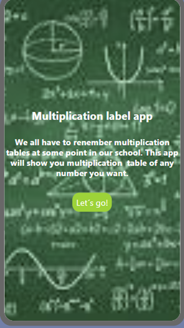 Multiplication table app by Arush - App on Amazon Appstore