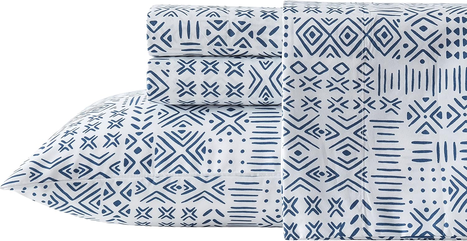 Amazon.com: Indigo Ink - King Size Sheets, Soft & Wrinkle Resistant 4 ...