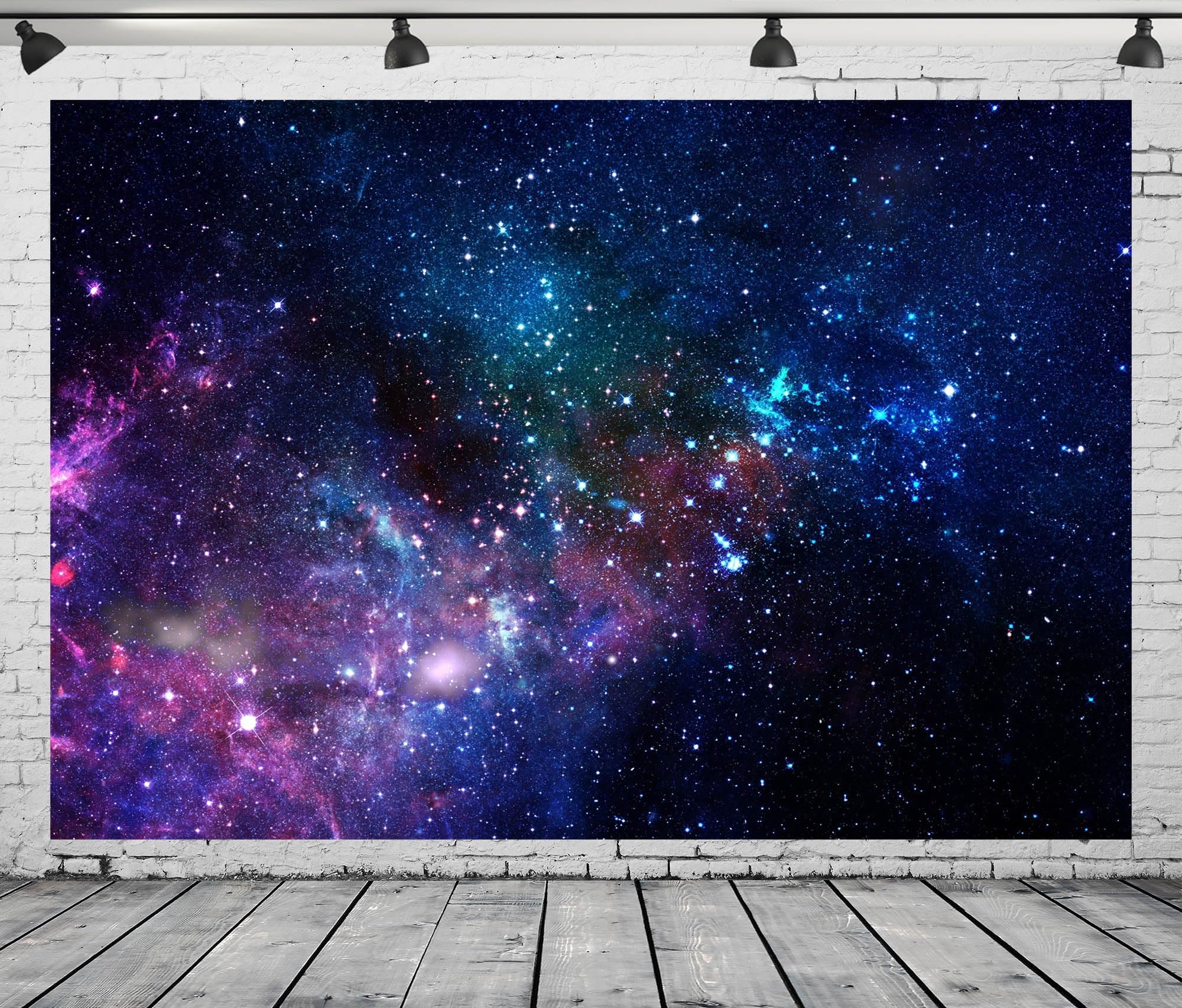 Amazon.com : CORFOTO 7x5ft Fabric Starry Outer Space Backdrop ...