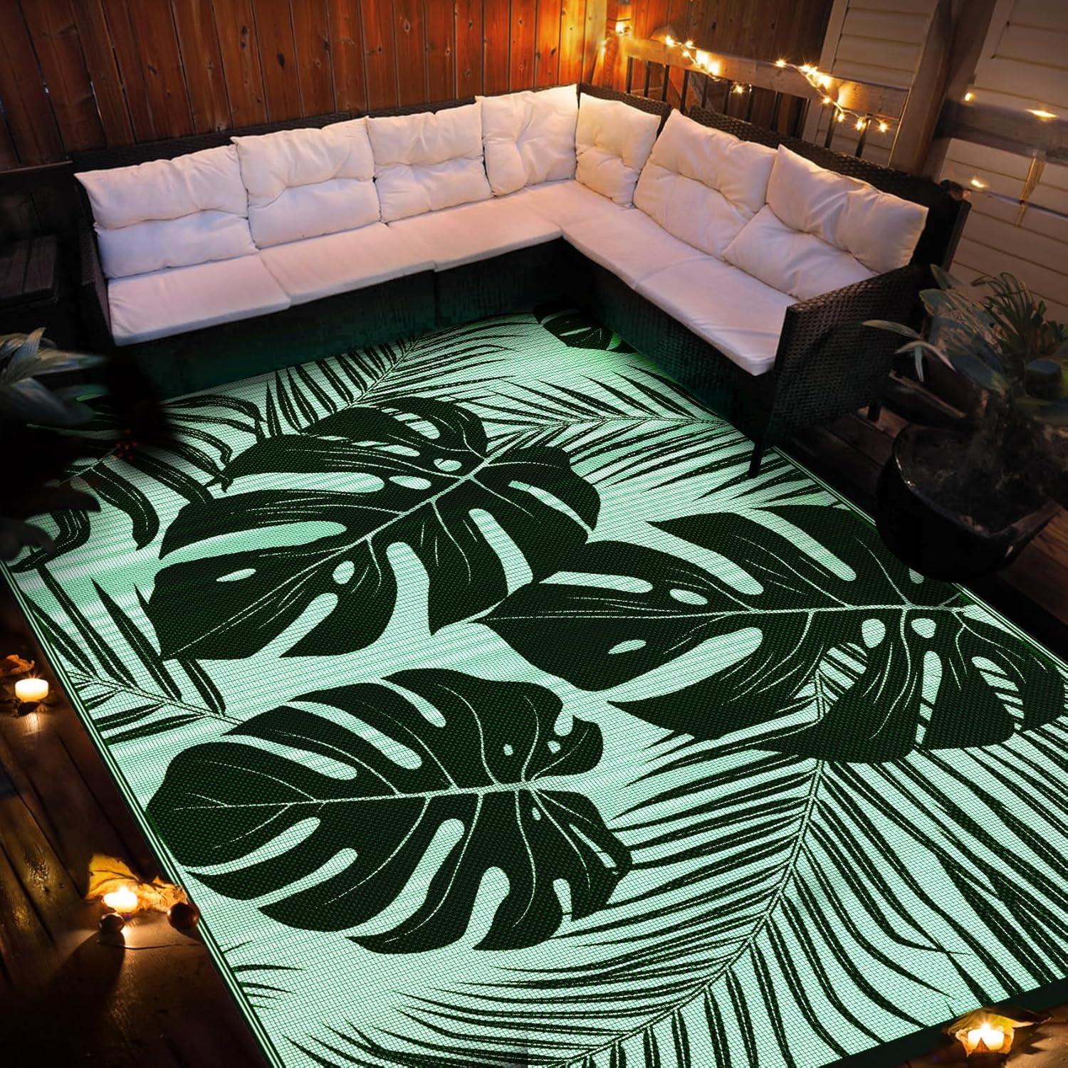 Amazon.com: PASAMIC Outdoor Rug,8' x 5' Outdoor Rugs, Outdoor Rugs ...