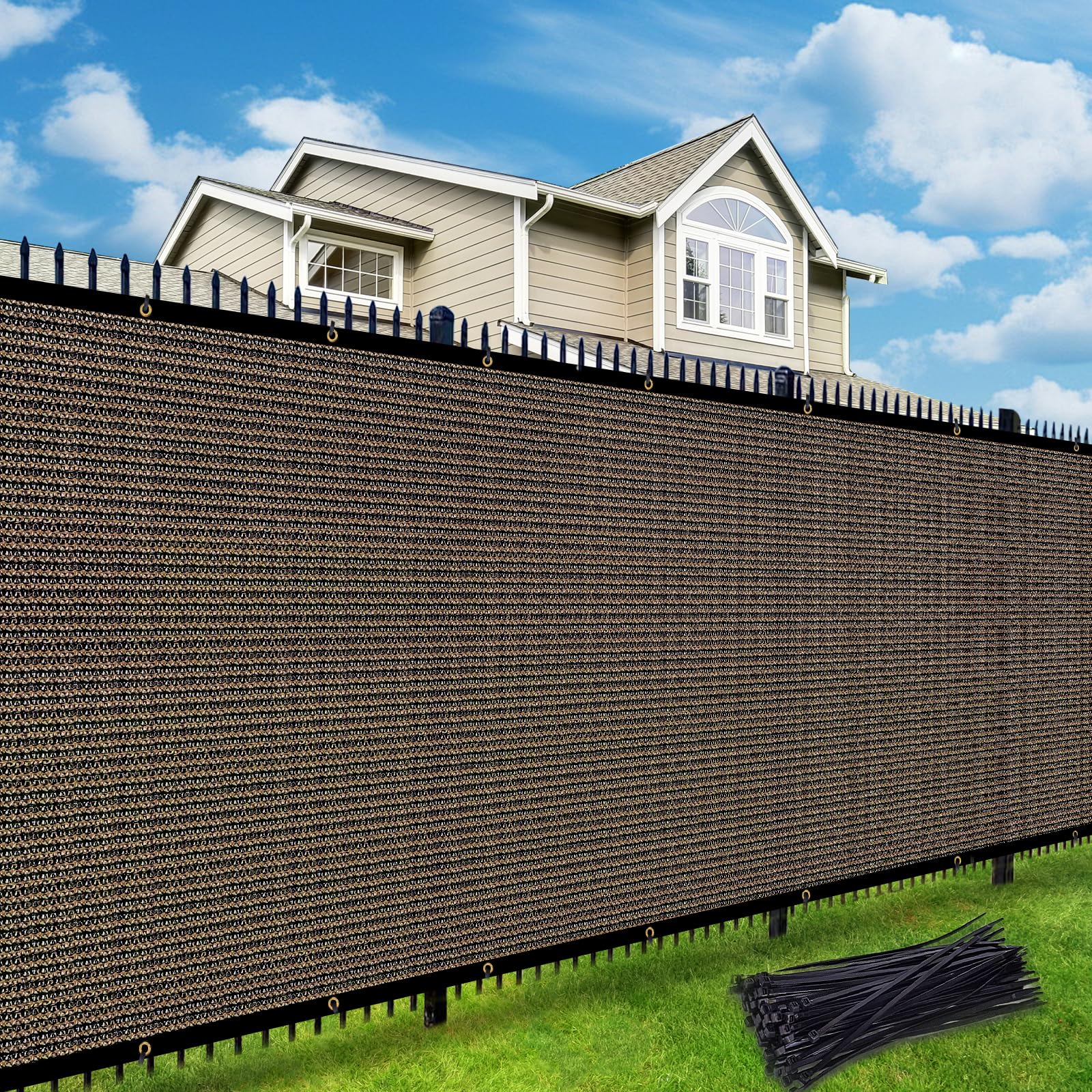 Snapklik.com : UPGRADE Privacy Fence Screen 90% Visual Blockage 5x50 ...