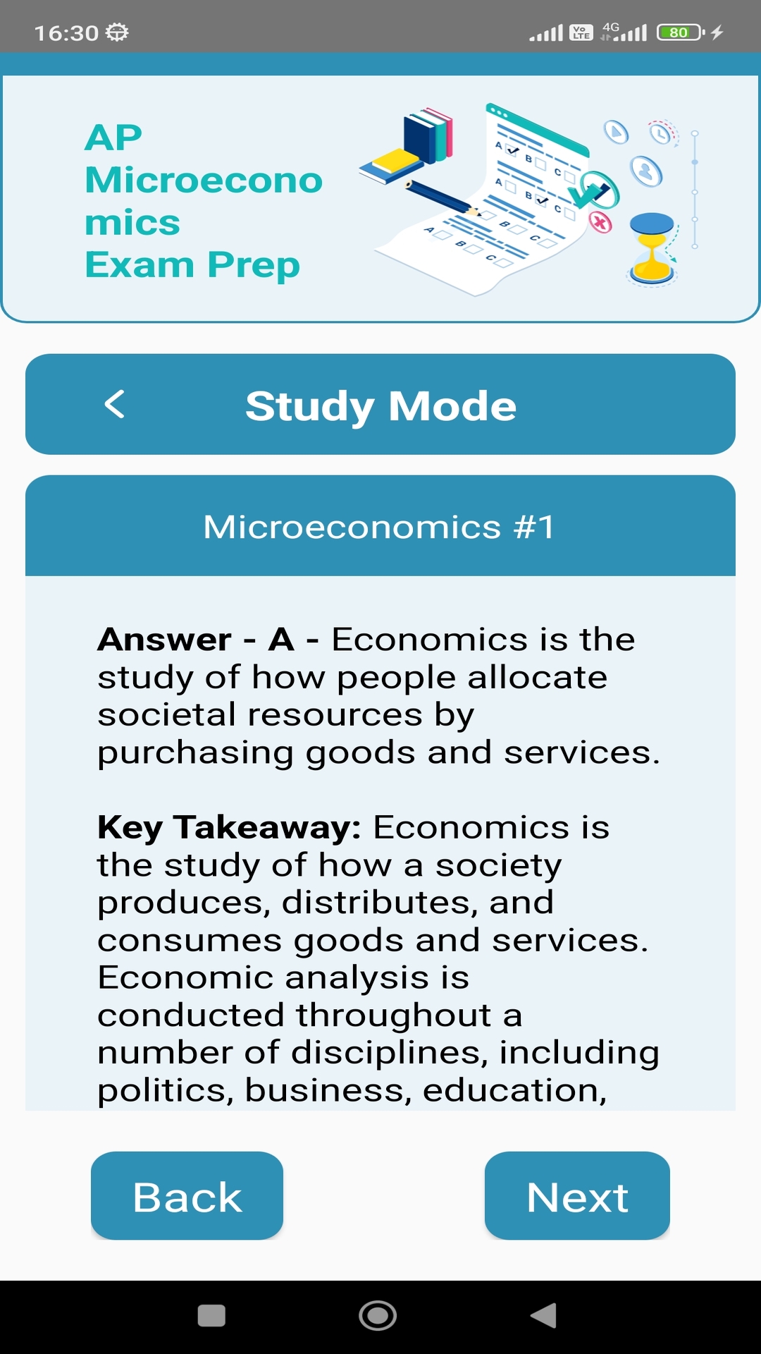AP Microeconomics Exam Prep - App on Amazon Appstore