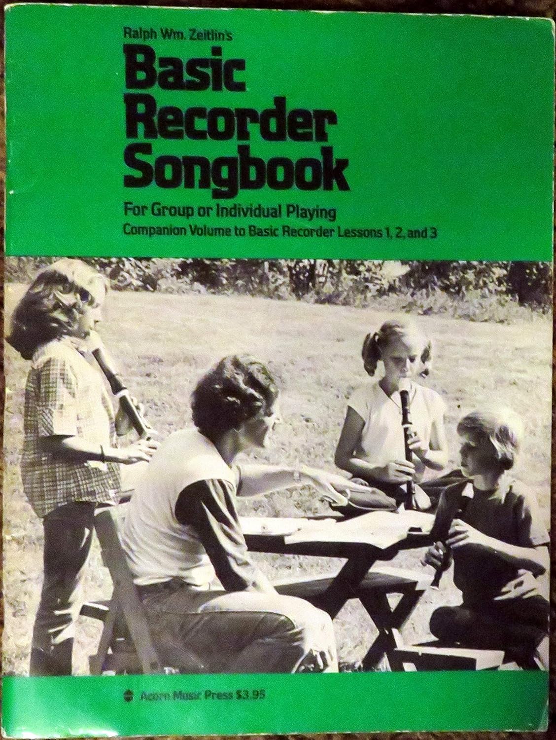 Basic Recorder Songbook For Group or Individual Playing: unknown author ...