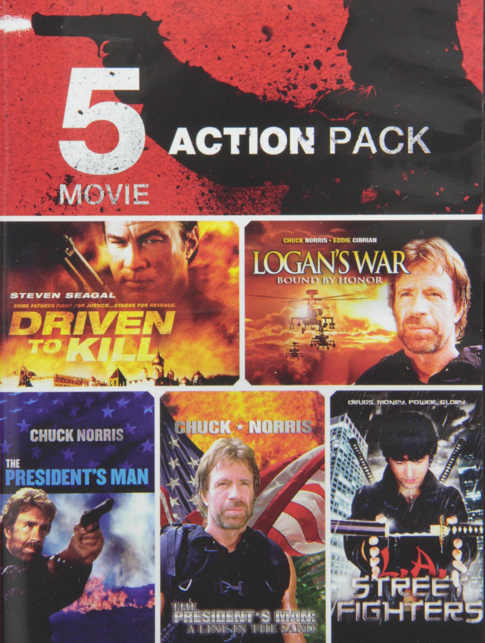 Buy 5-Movie Action Pack V.5: Driven to Kill / Logan's War: Bound by ...