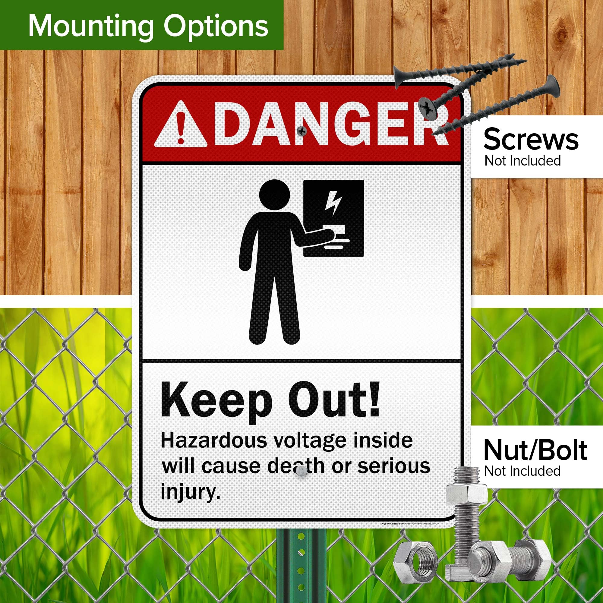 Danger Keep Out Sign Inside Out