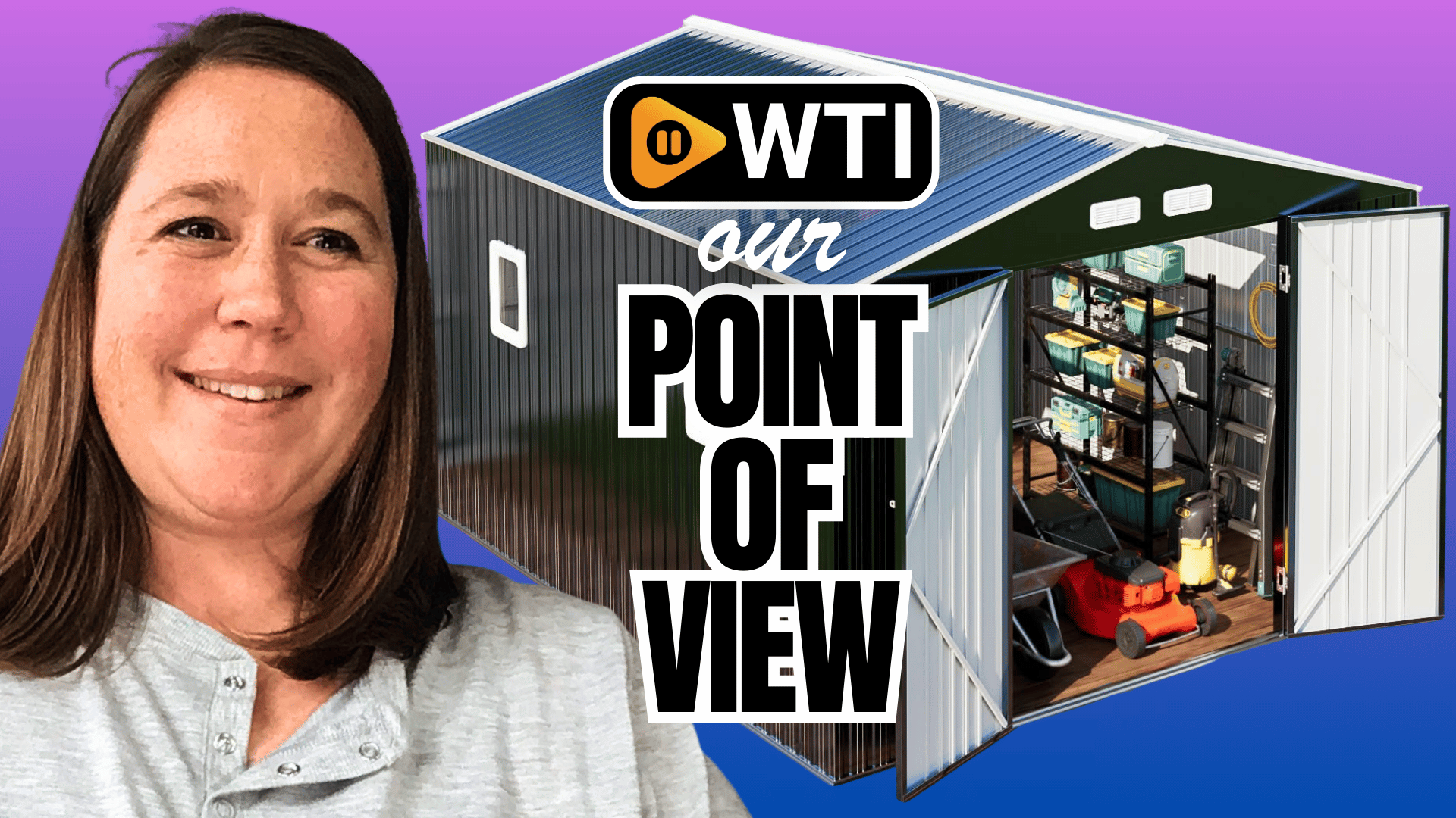 Watch Our Point of View on WACASA Metal Sheds on Amazon Live