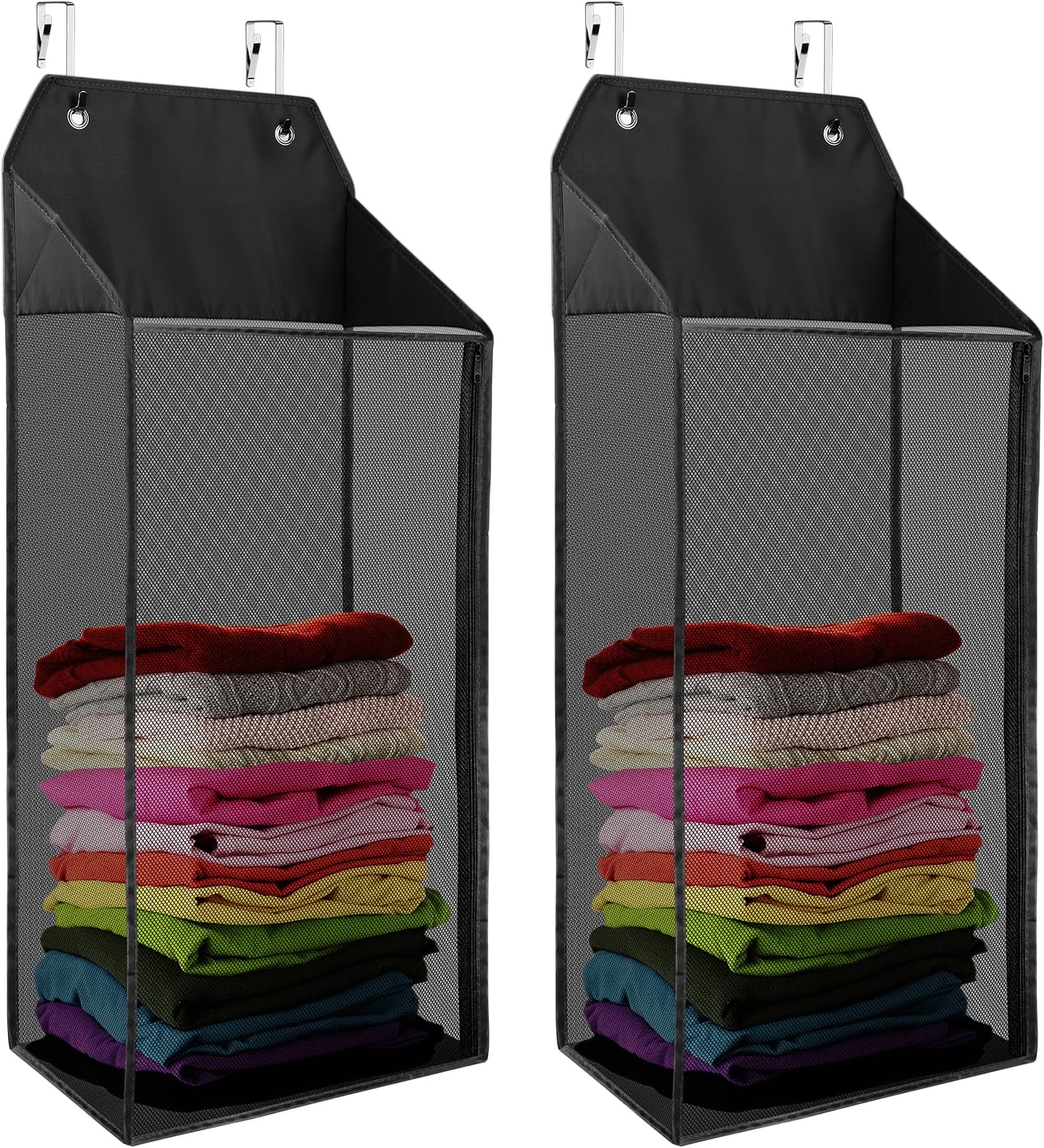 Amazon.com: Libeder Over the Door Laundry Hamper,Collapsible Hanging ...