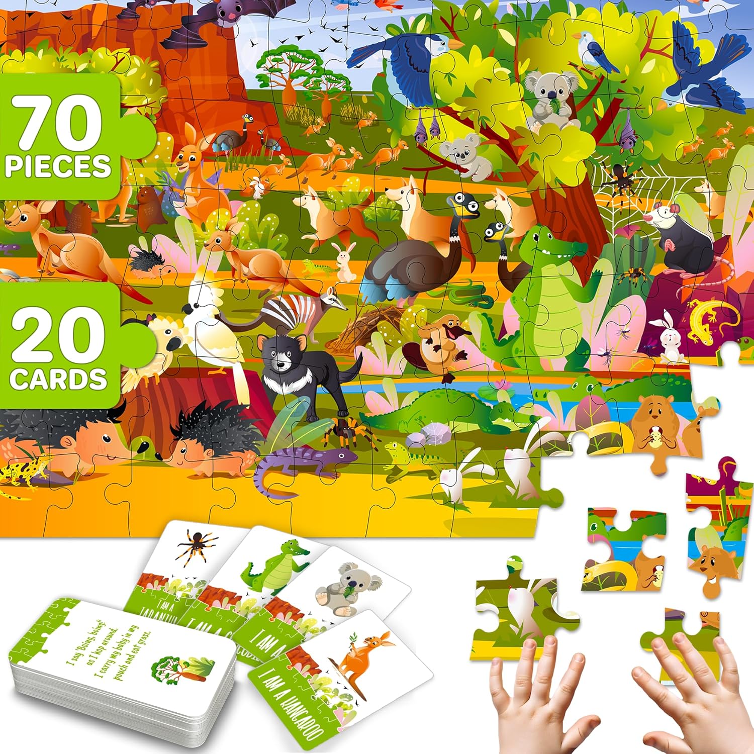 Amazon.com: QUOKKA Search and Find Puzzles for Kids Ages 4-6 - Riddle ...