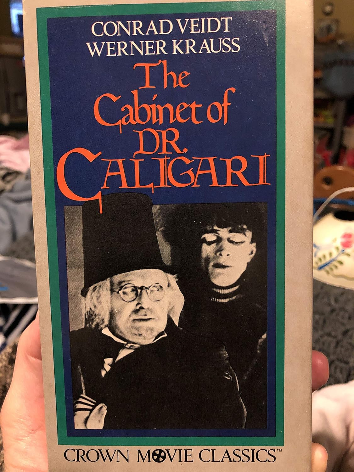 Amazon.com: Cabinet of Dr. Caligari [VHS] : Werner Krauss, Conrad Veidt ...