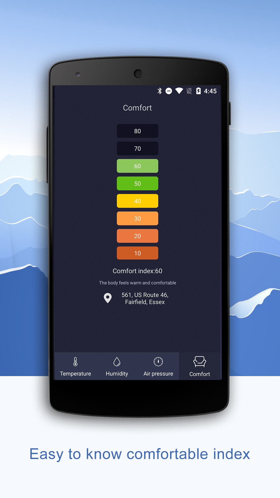 Hygro-thermometer - Weather Monitoring - App on Amazon Appstore