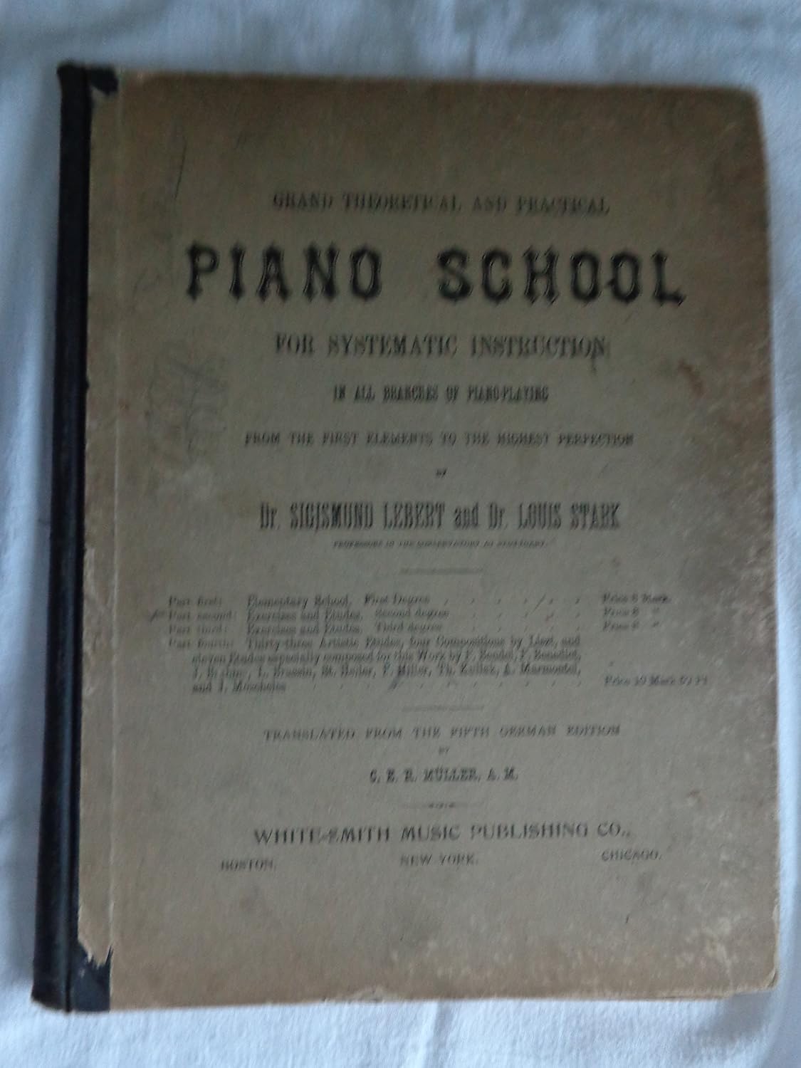 Grand Theoretical and Practical Piano School for Systematic Instruction ...