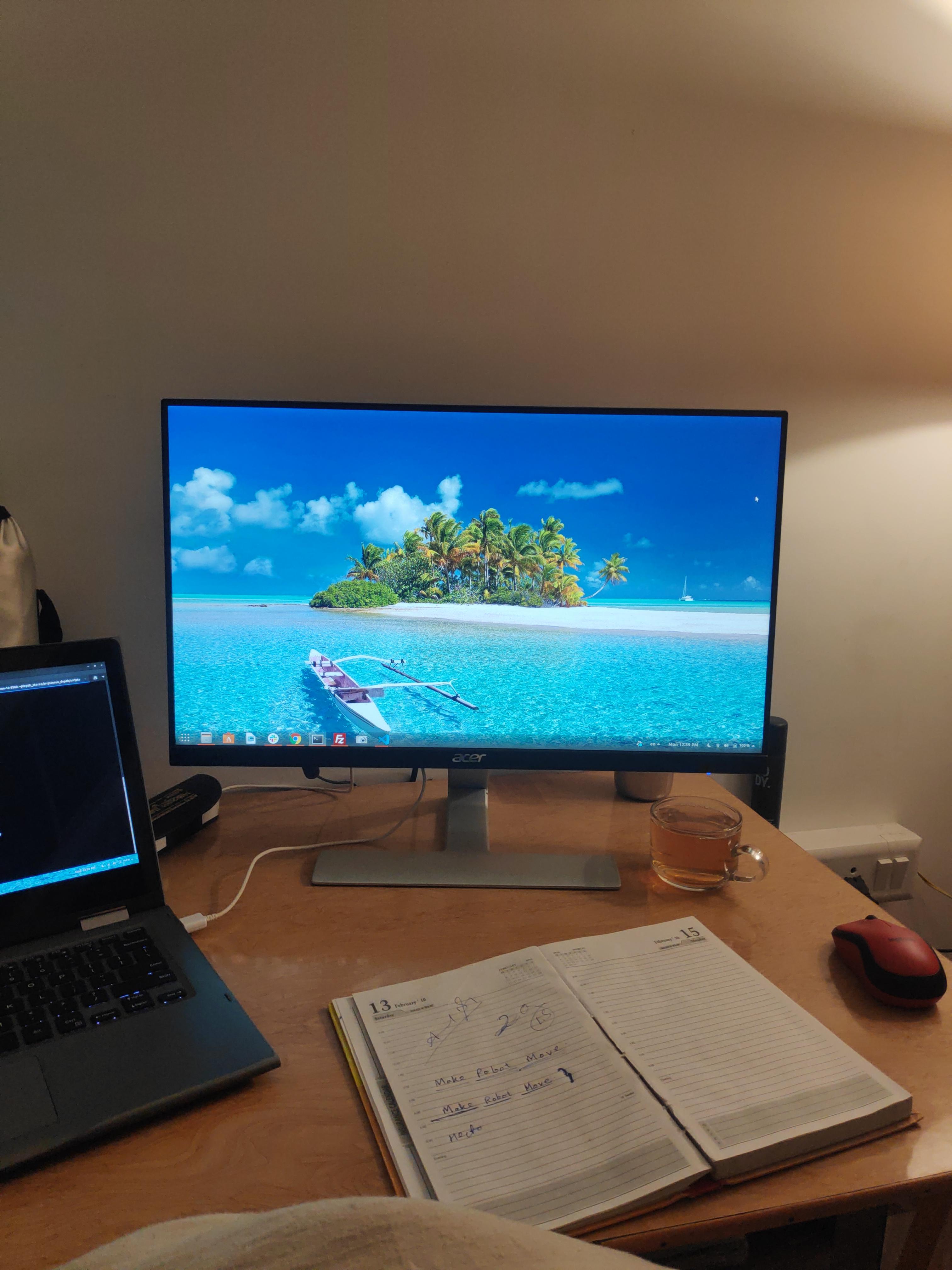 Acer RT240Y 23.8'' Full HD ZeroFrame IPS LED Monitor - (HDMI, VGA & DVI ...