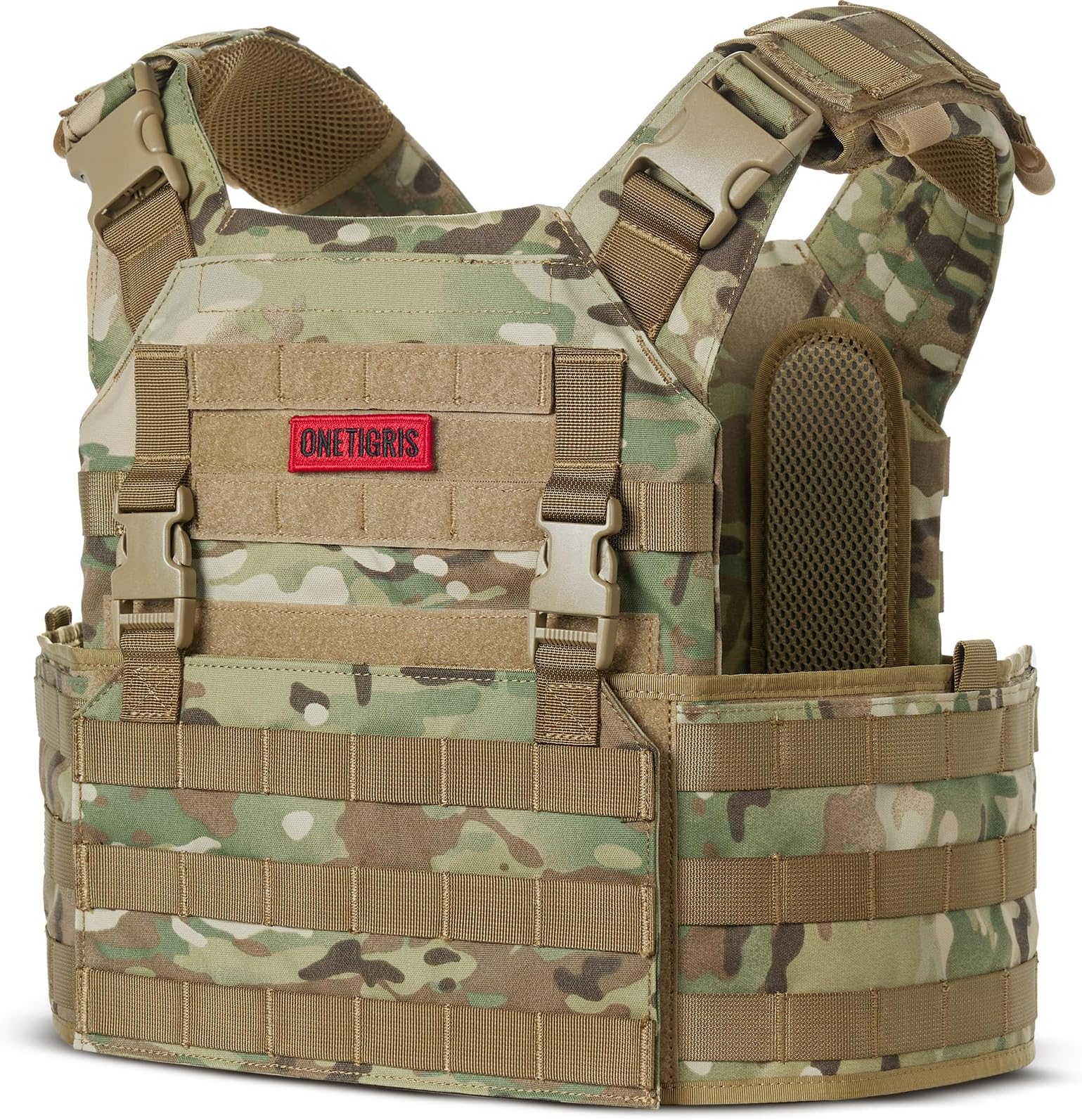 Amazon.com : T3 Tomahawk Tactical Vest, Lightweight Tactical Vest ...