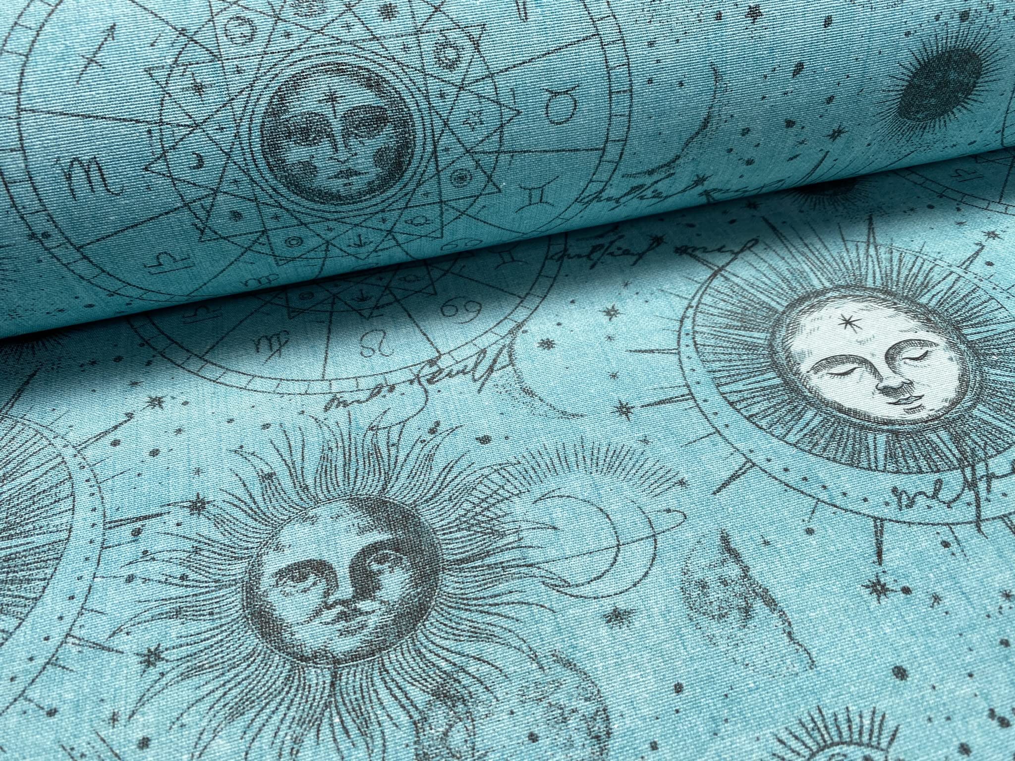Zodiac print fabric 60 photos - Astrologytoyou.com