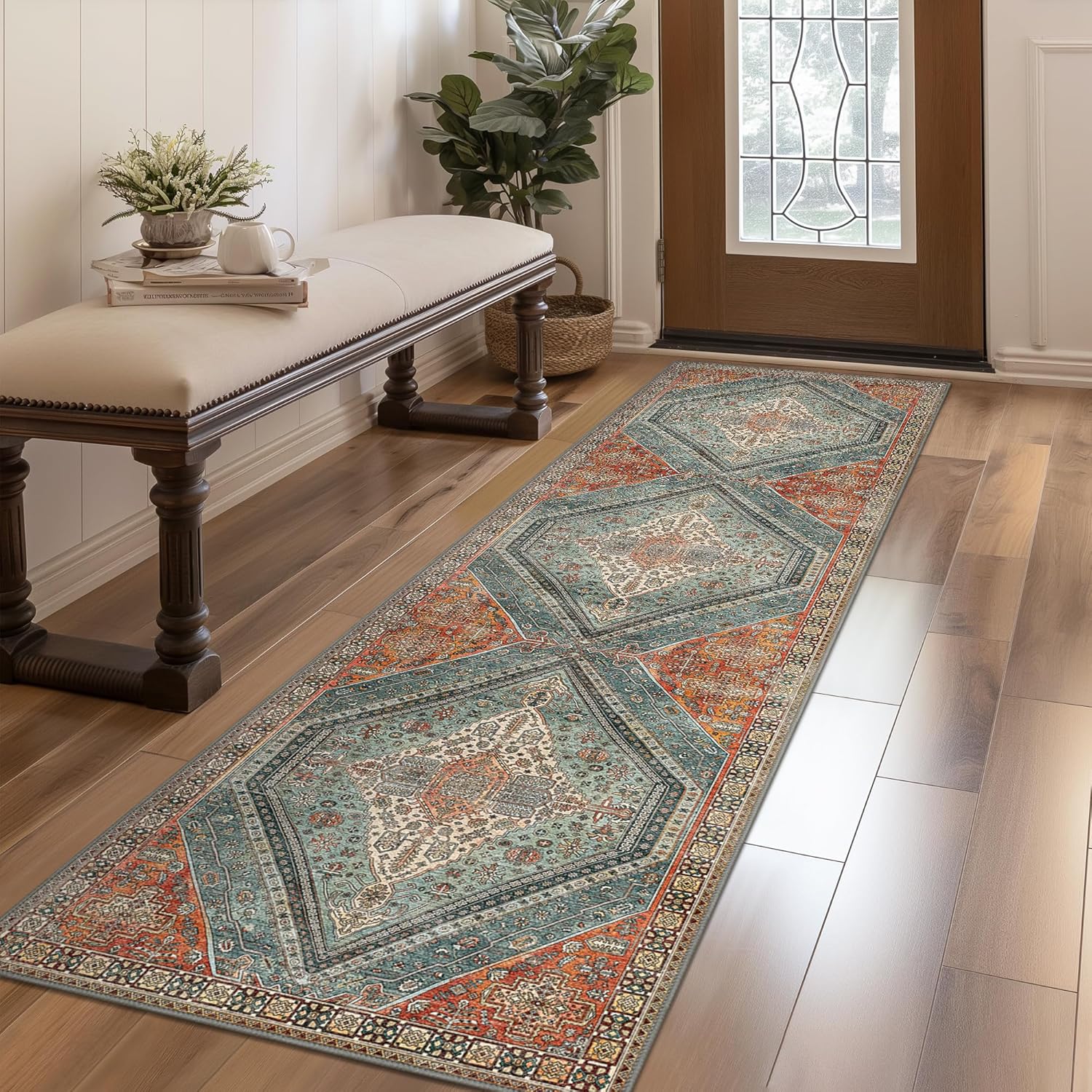 Amazon.com: Bavni Kitchen Rug 2x5 Runner Rugs for Hallways Entryway ...
