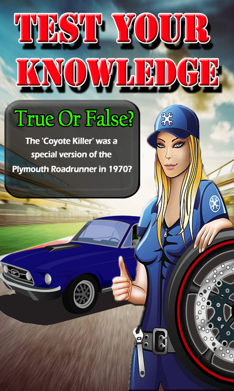 Muscle Cars Quiz American Classic Auto Trivia:Amazon.com:Appstore for ...