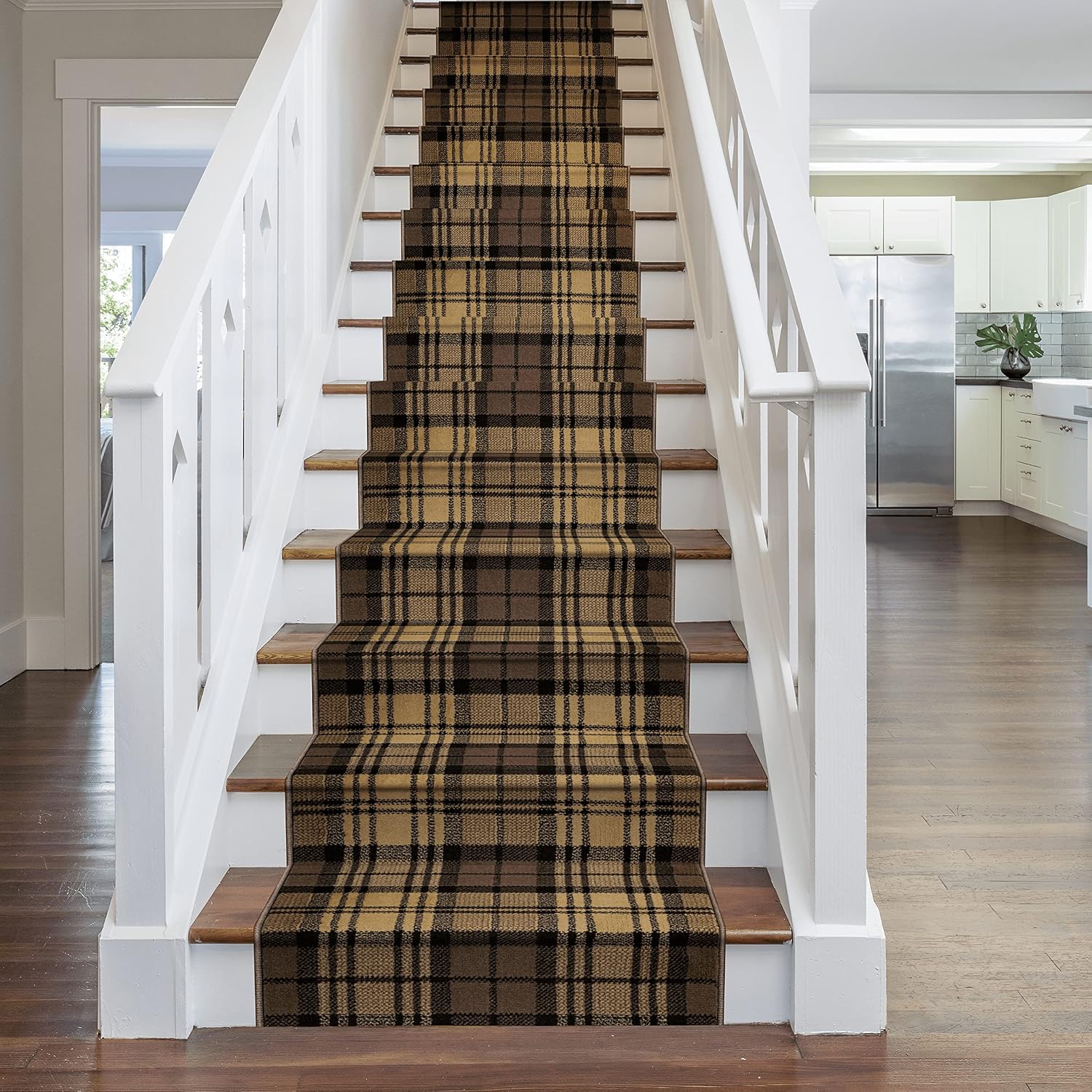 runrug Soft & Comfortable Stair Runner - Smooth & Durable Carpet for ...