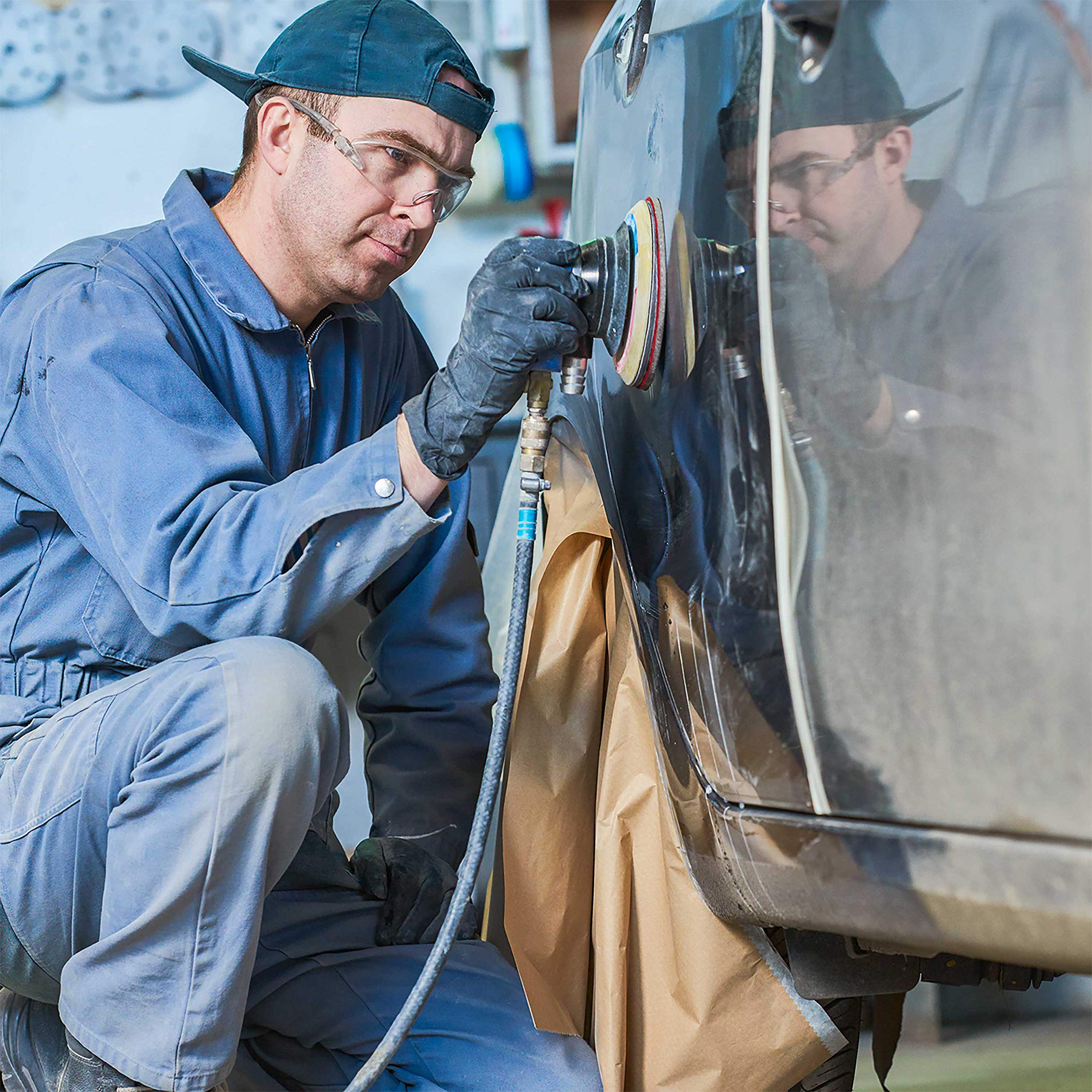 Snapklik.com : Premium 1000 Grit 6" Gold Sandpaper Discs, No Hole ...