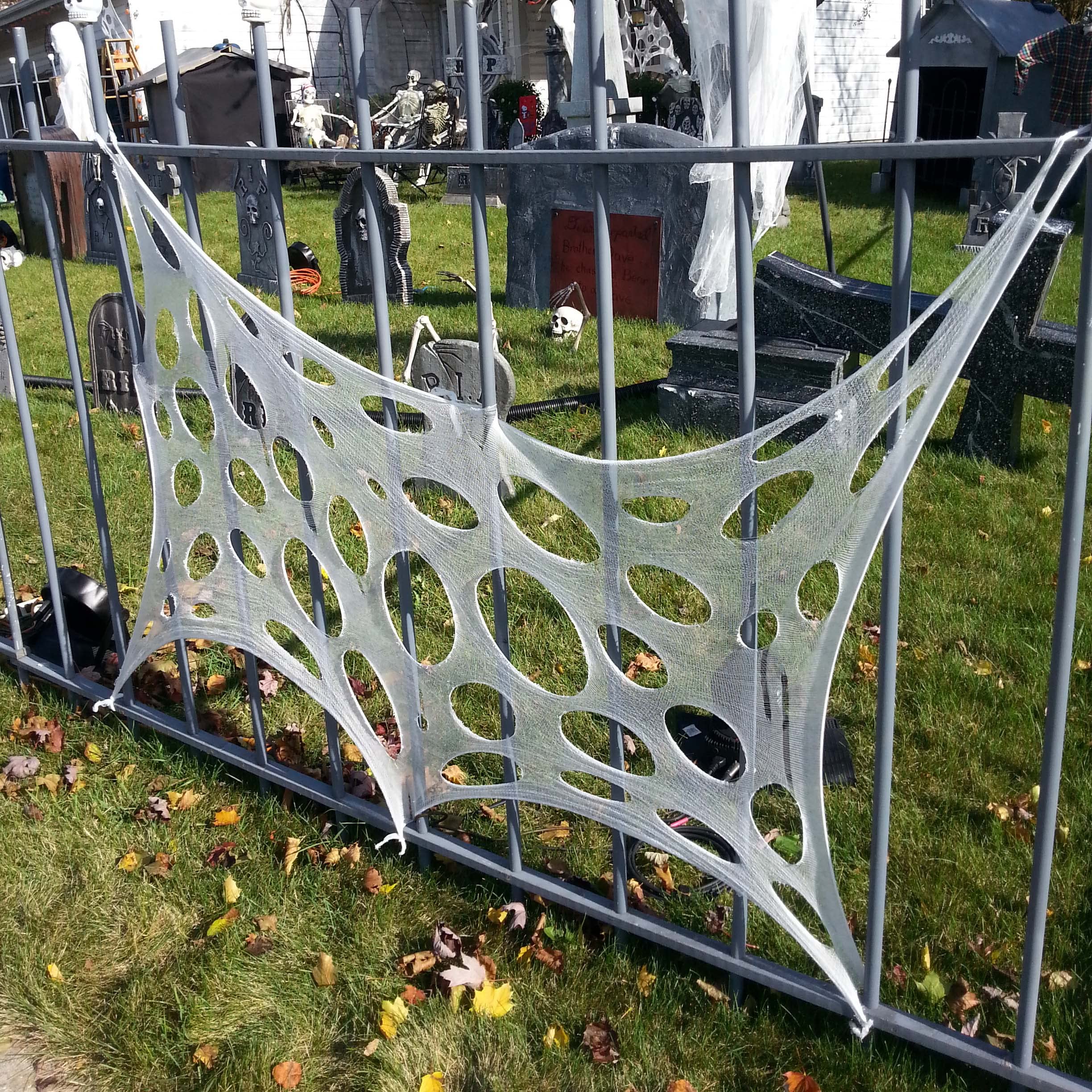 Snapklik.com : Spider Webs Halloween Decorations, Stretchy Halloween ...