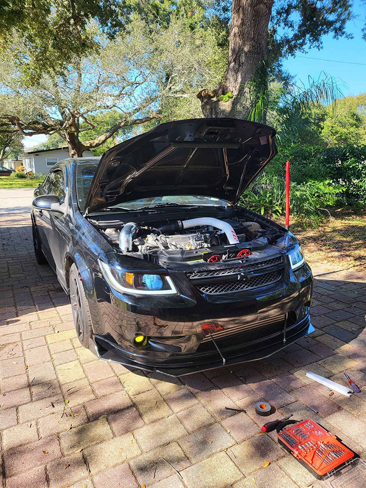 $10/mo - Finance DREAMIZER Universal Front Bumper Lip Strut Rod Spoiler ...