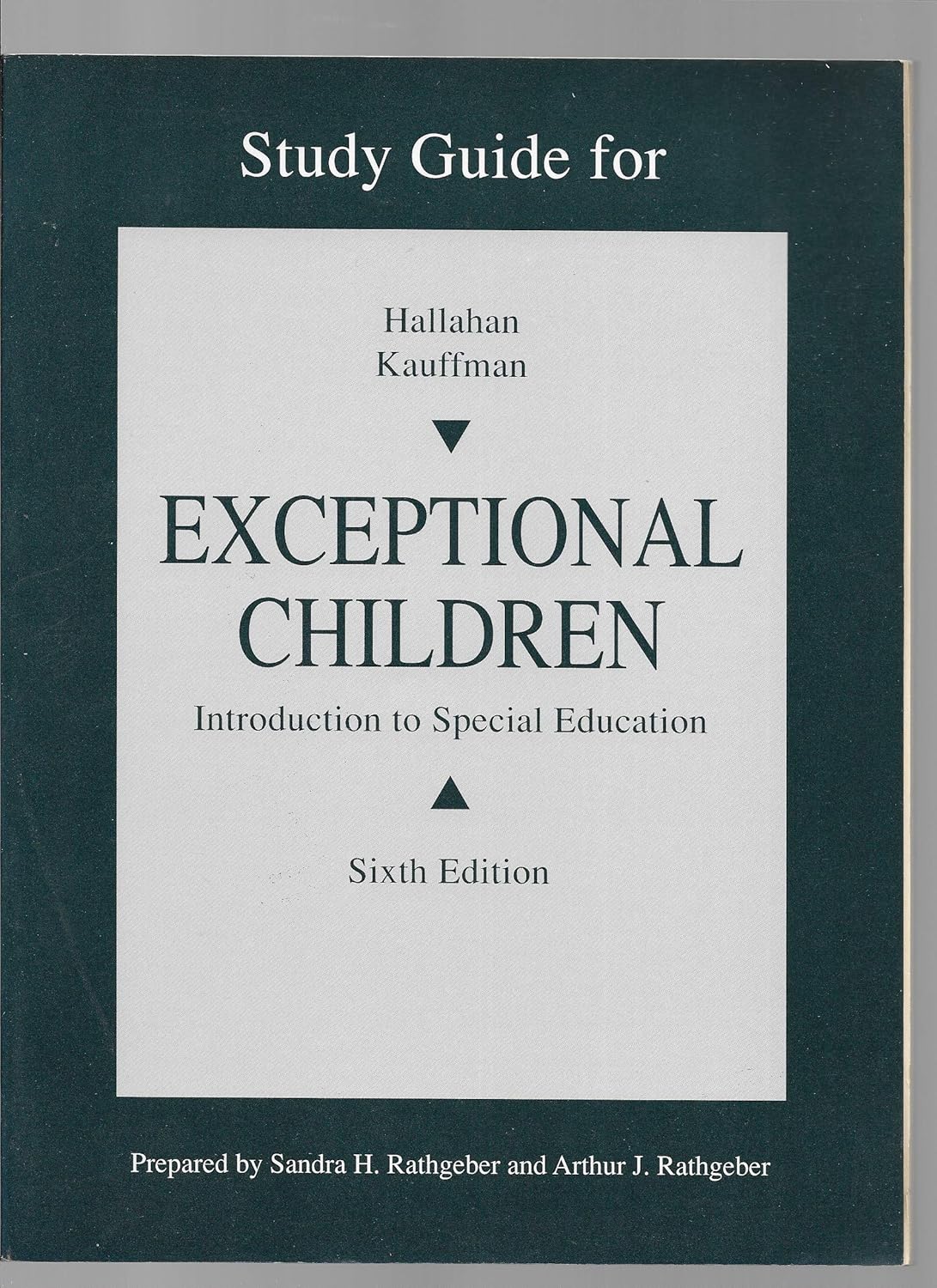 Study Guide for Exceptional Children, Introduction to Special Education ...