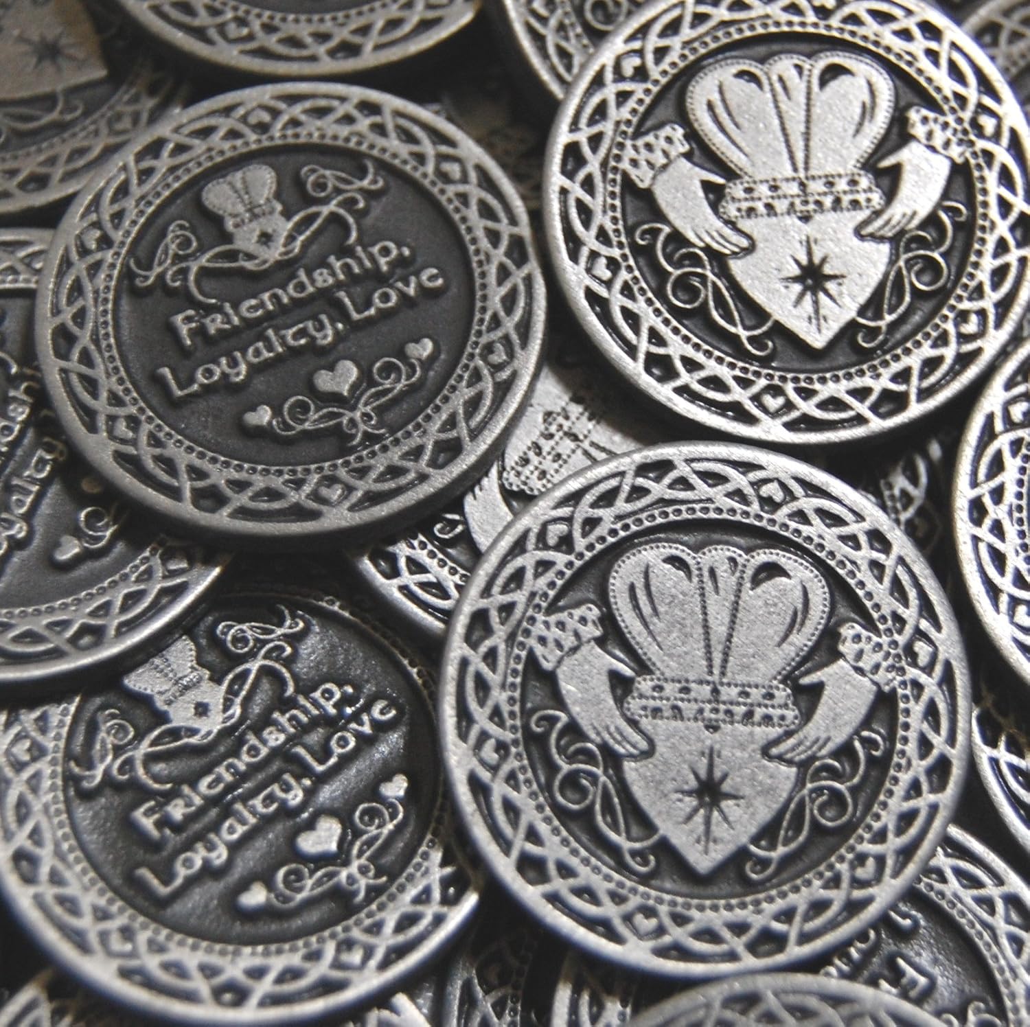 Set of 25 Friendship Loyalty Love Pocket Token Coins at Amazon's ...
