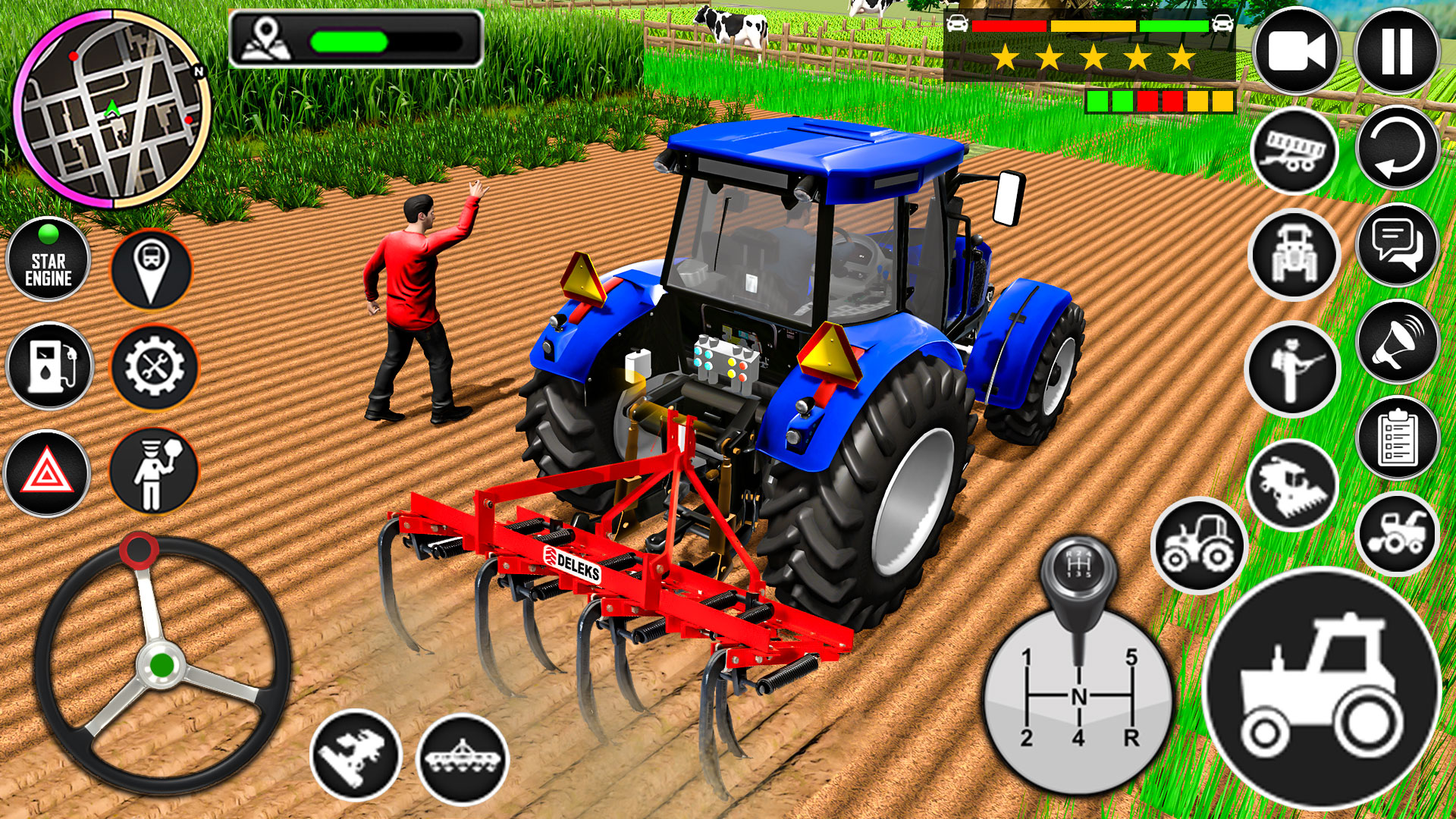 Tractor Simulator Farming Games: Real Tractor Driving Farming Games ...
