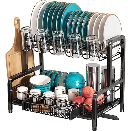romision Dish Drying Rack, Stainless Steel Dish Rack for Kitchen ...