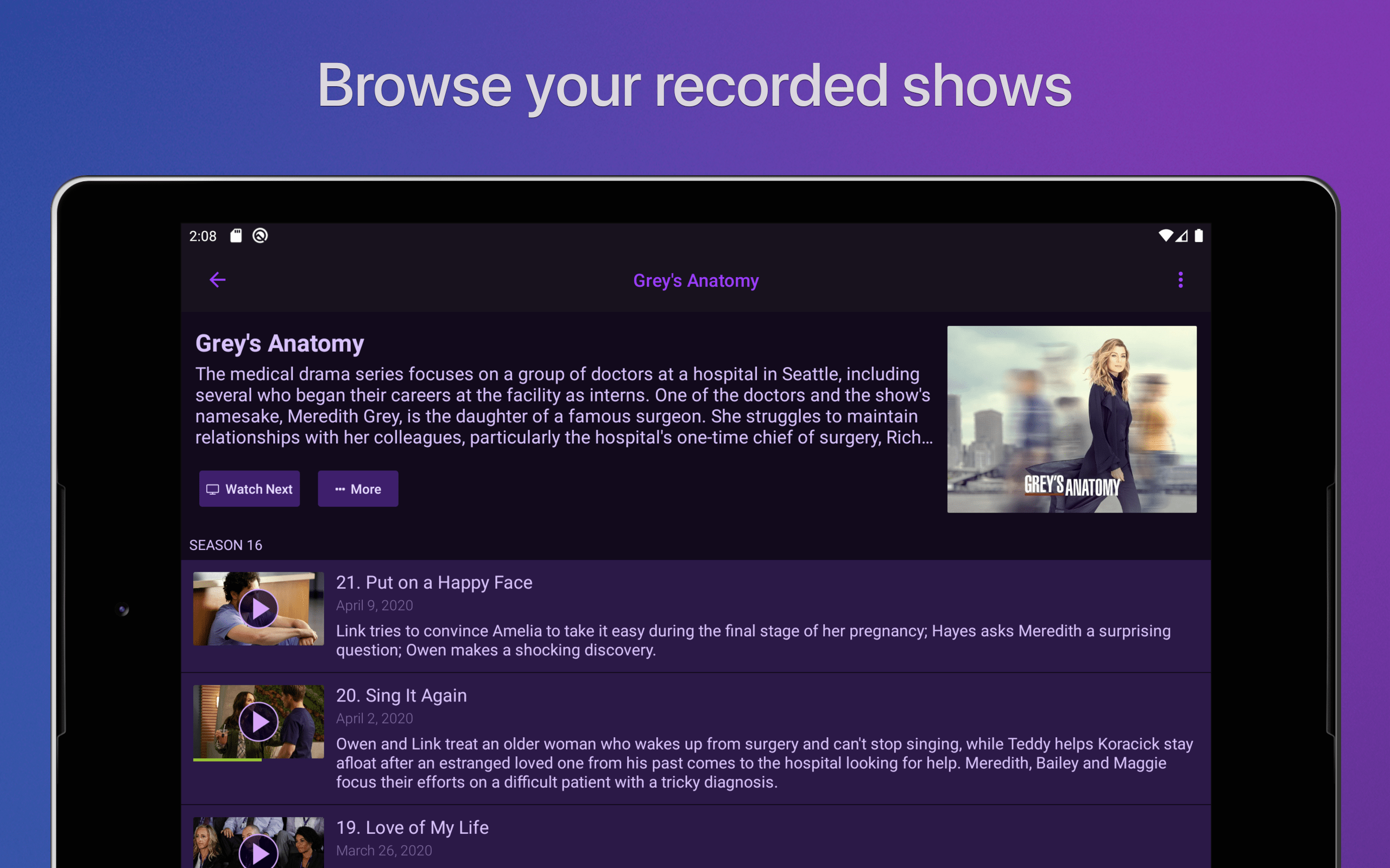 Channels: Whole Home DVR - App on Amazon Appstore