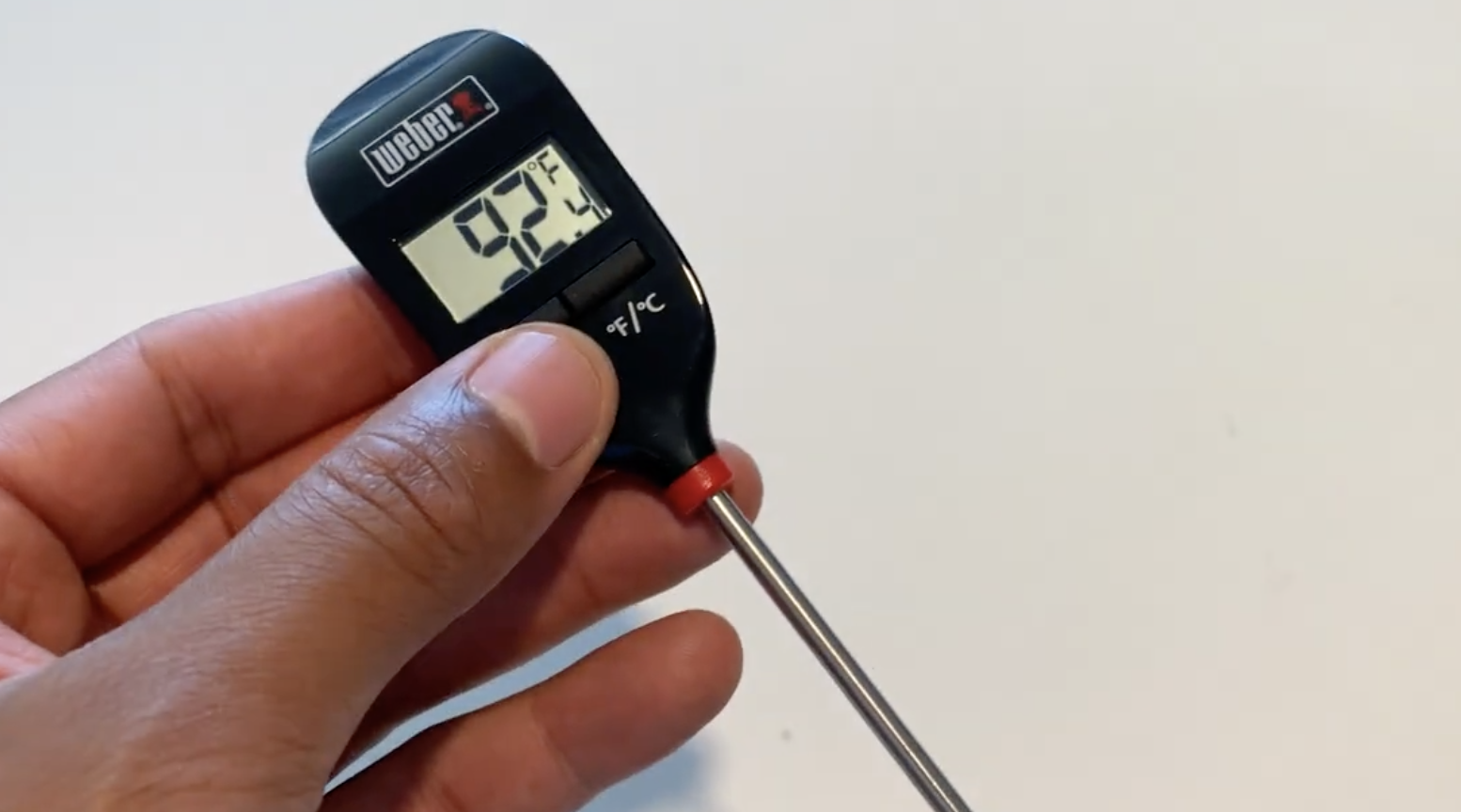 Watch Weber Instant Read Meat Thermometer UNBOXING on Amazon Live