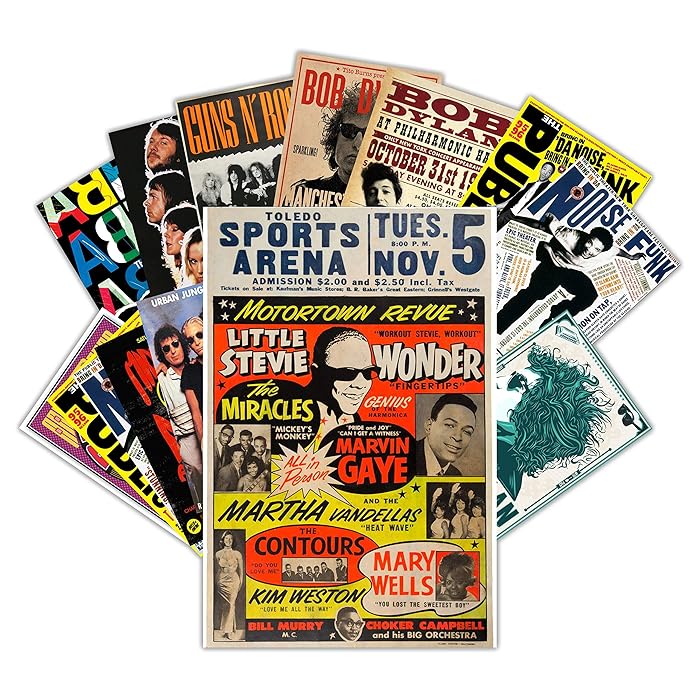 Buy HK Studio Music Posters - Bigger Size than Wall Collage Kit, Easy ...