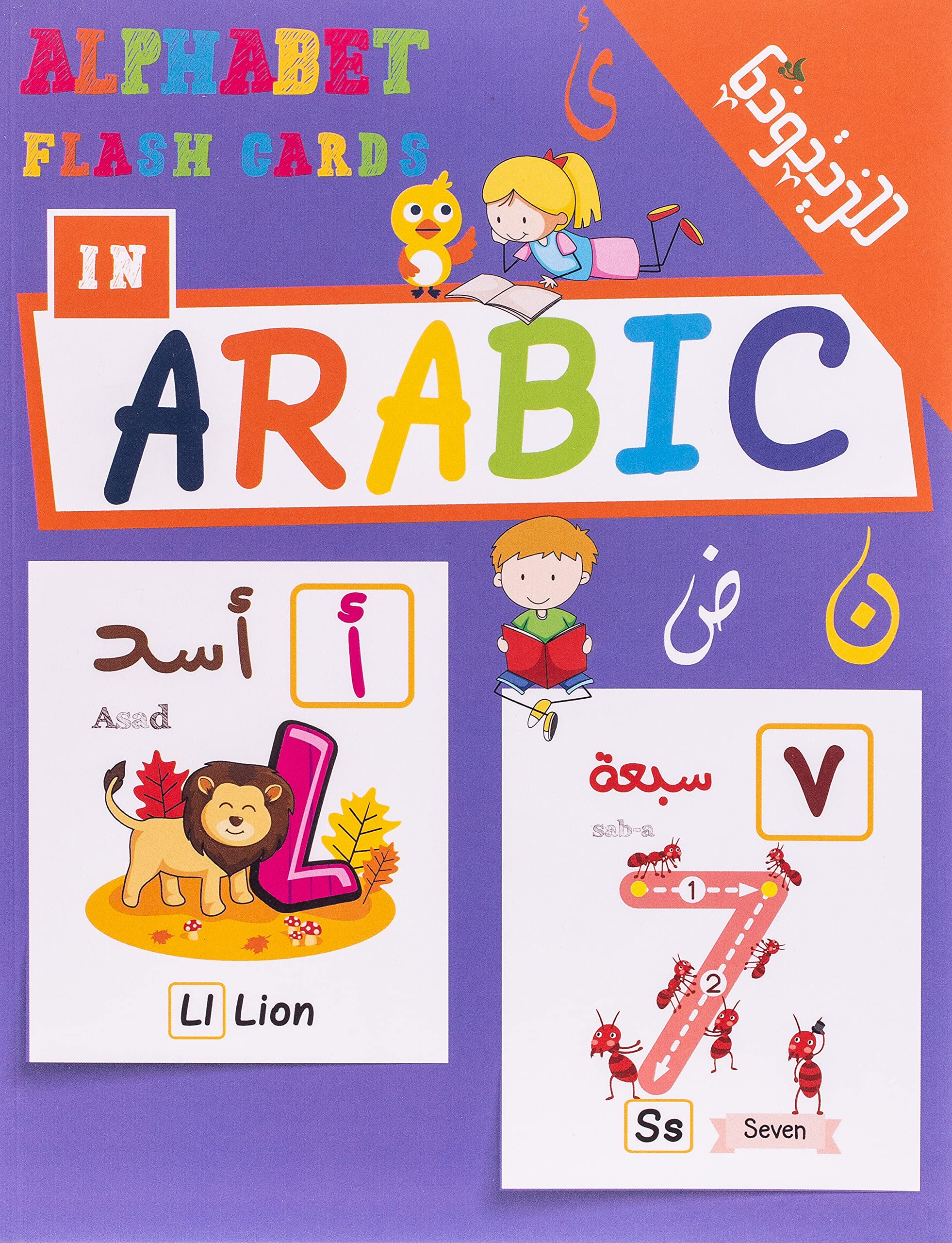 Amazon | Alphabet Flash Cards In Arabic: Arabic letters and numbers ...