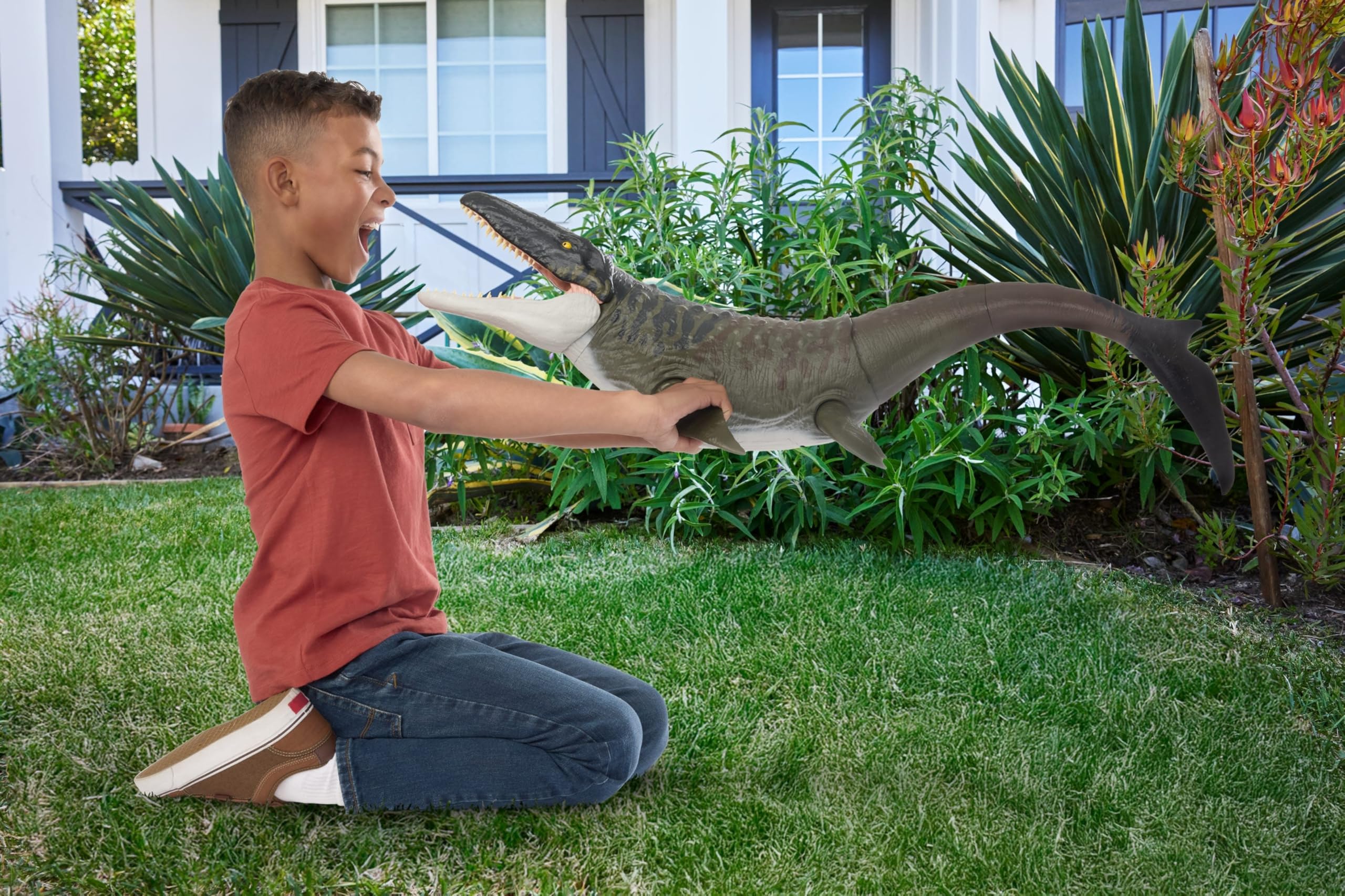 Snapklik.com : Jurassic Mattel World Rebirth Super Colossal Mosasaurus ...