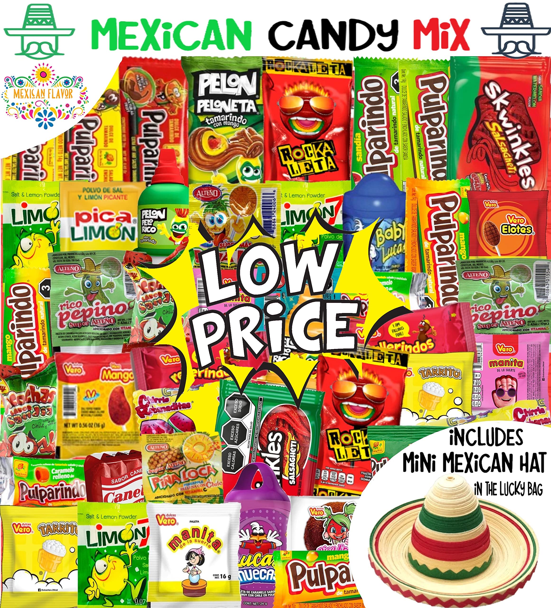 Generico Mexican Flavor Mexican Candy Mix 28 Count Assortment Spicy | Desertcart PAKISTAN